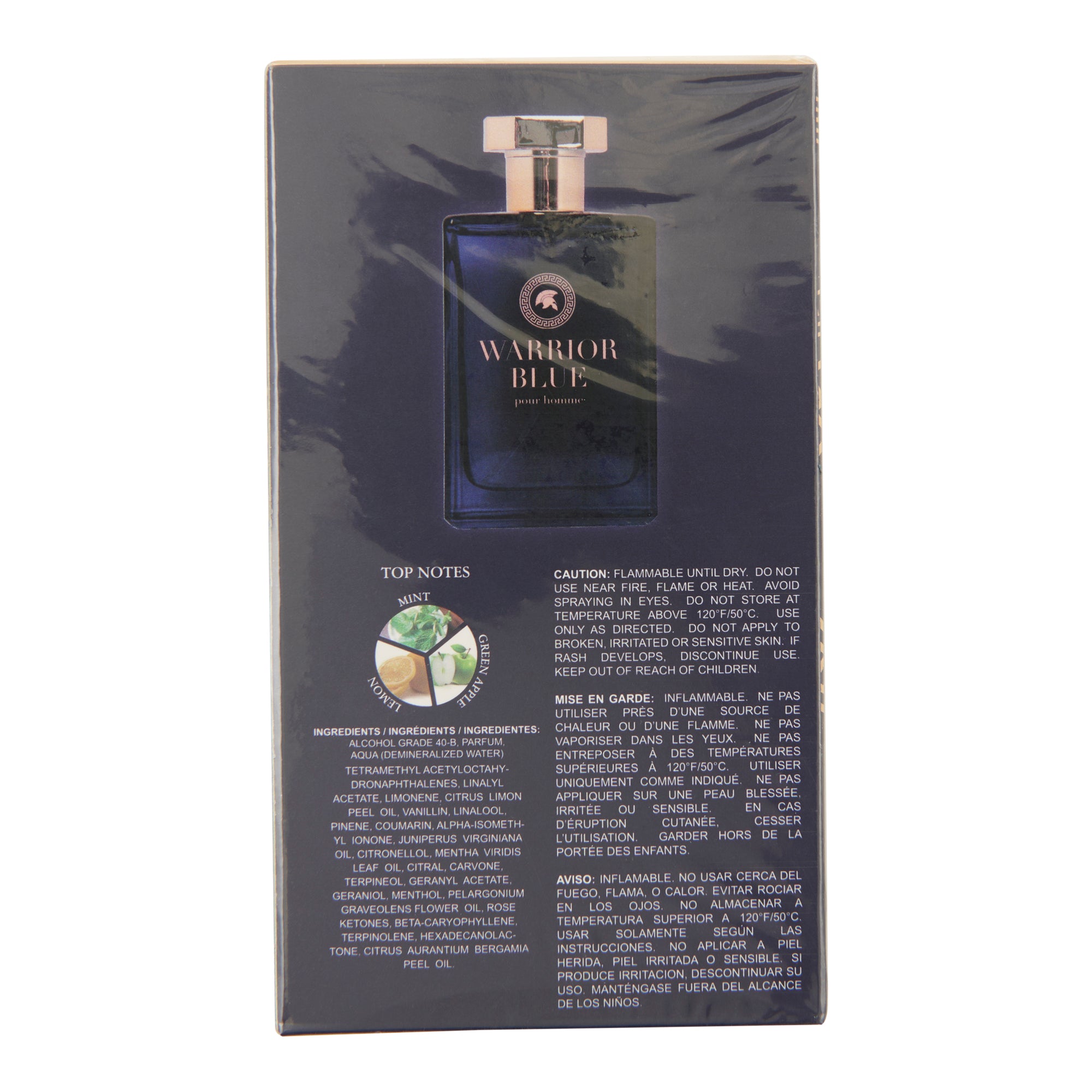 Warrior Blue Men's Eau de Parfum, 100 ml – Giant Tiger