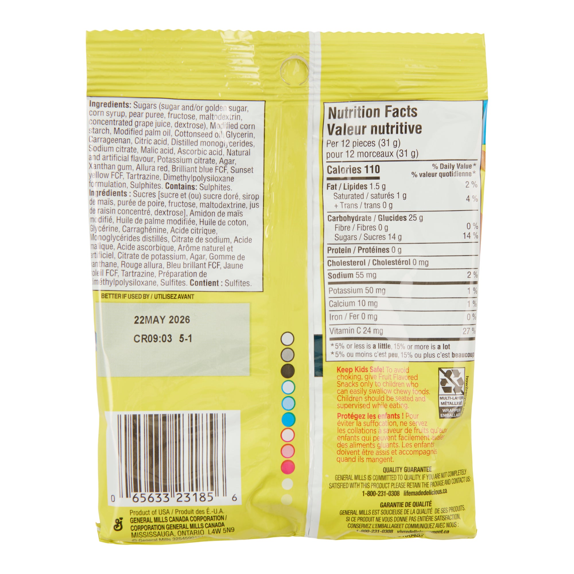 Gushers Fruit Flavoured Snacks Tropical, 120 g – Giant Tiger