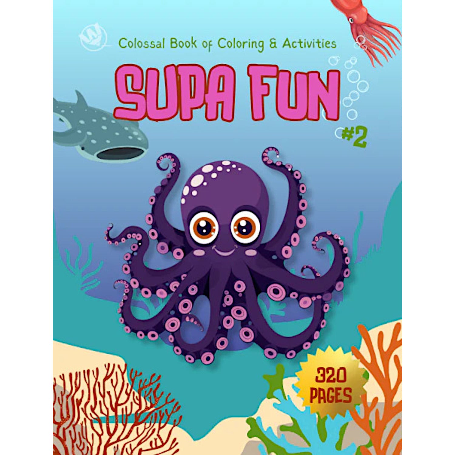 Supa Fun Colouring Books – Giant Tiger