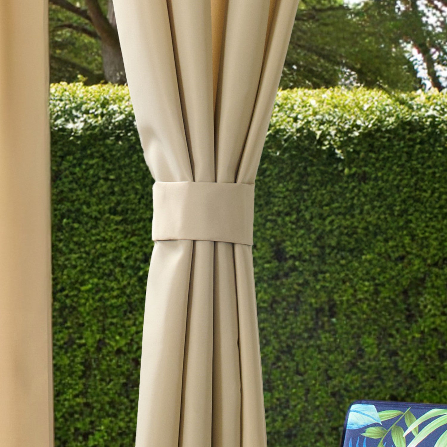 Solid Outdoor Curtain with Velcro Tabs, 52-in x 84-in. – Giant Tiger