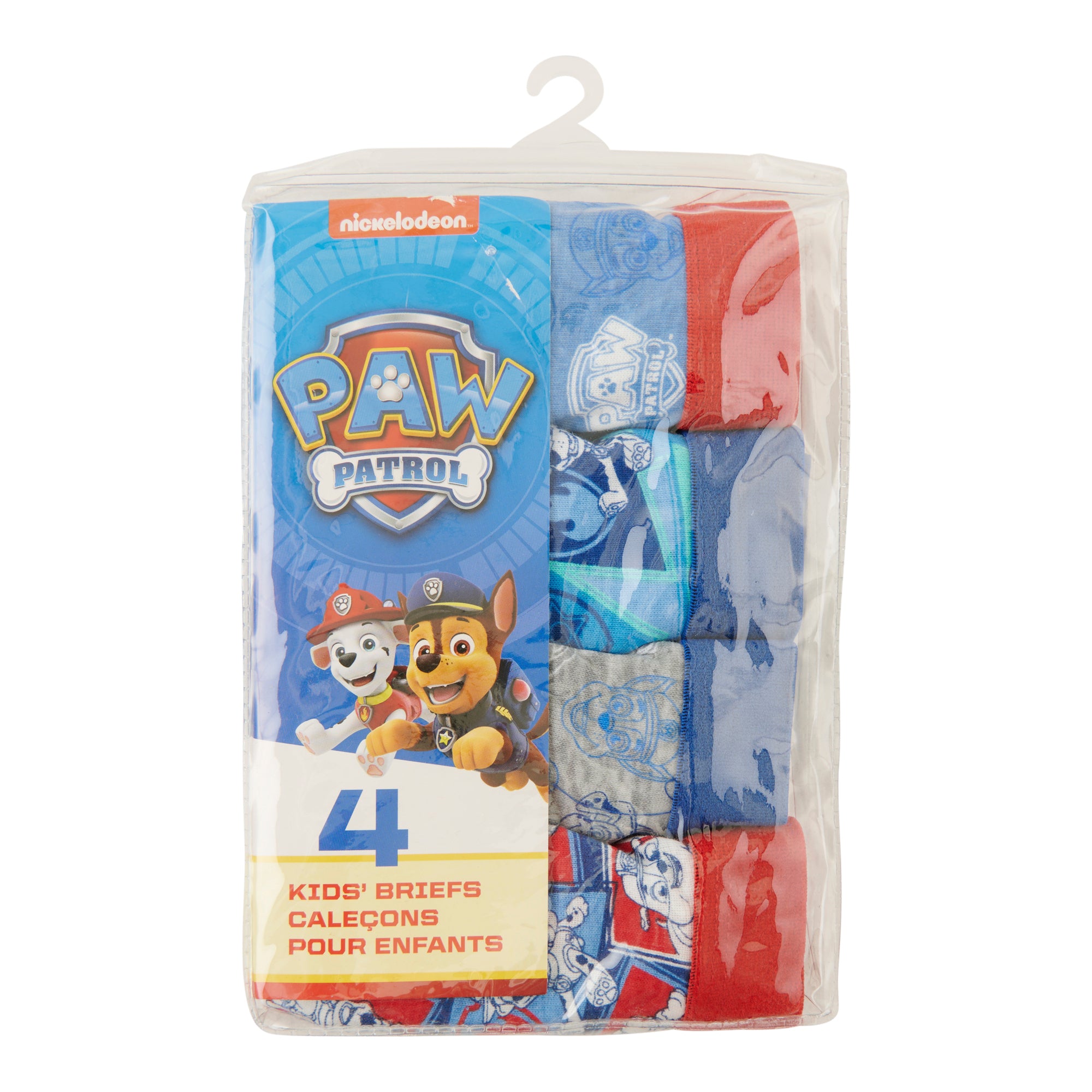 Boys' Licensed Paw Patrol Printed Briefs, 4-Pack – Giant Tiger