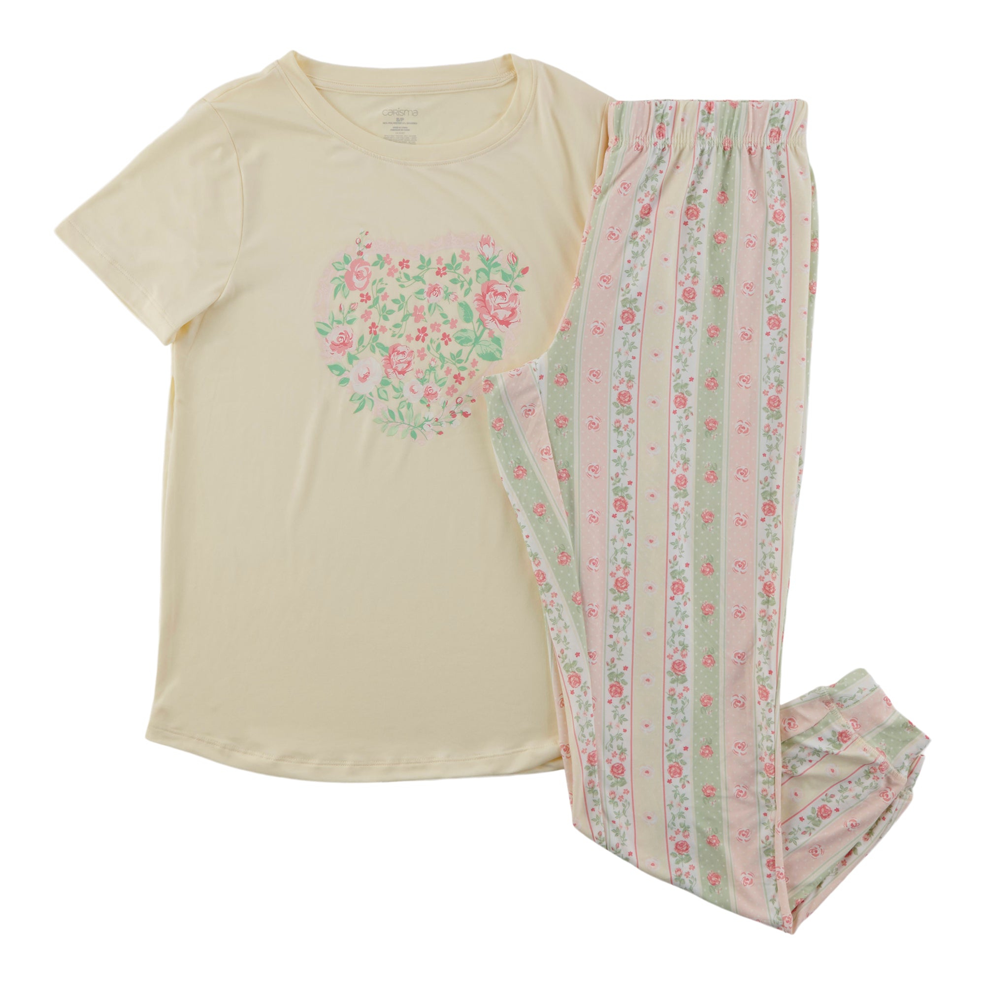 Carisma Women's Novelty Short Sleeve PJ Set, 2-Piece – Giant Tiger