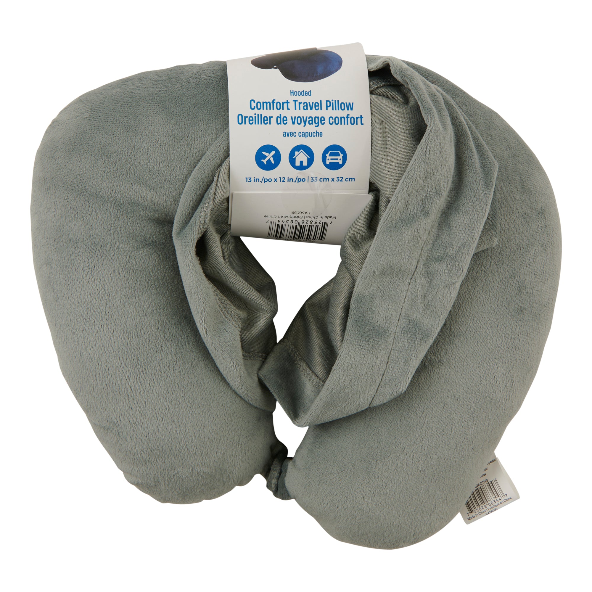 Neck Pillow With Hood, 13-in x 13-in. – Giant Tiger
