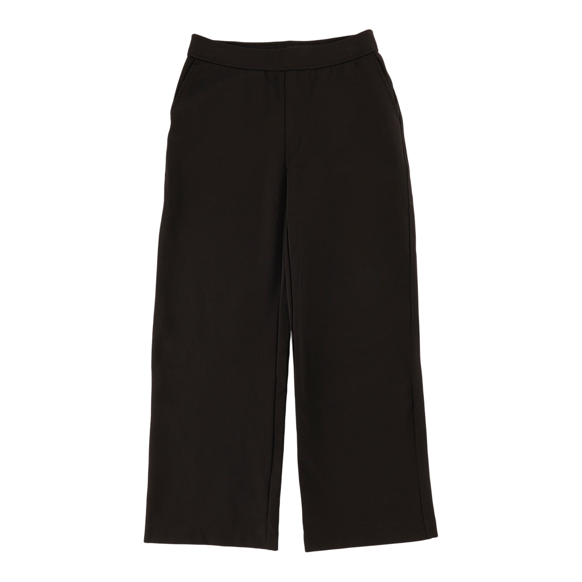 Pantalon en point de Rome à jambe large taille petite lily morgan pour ...