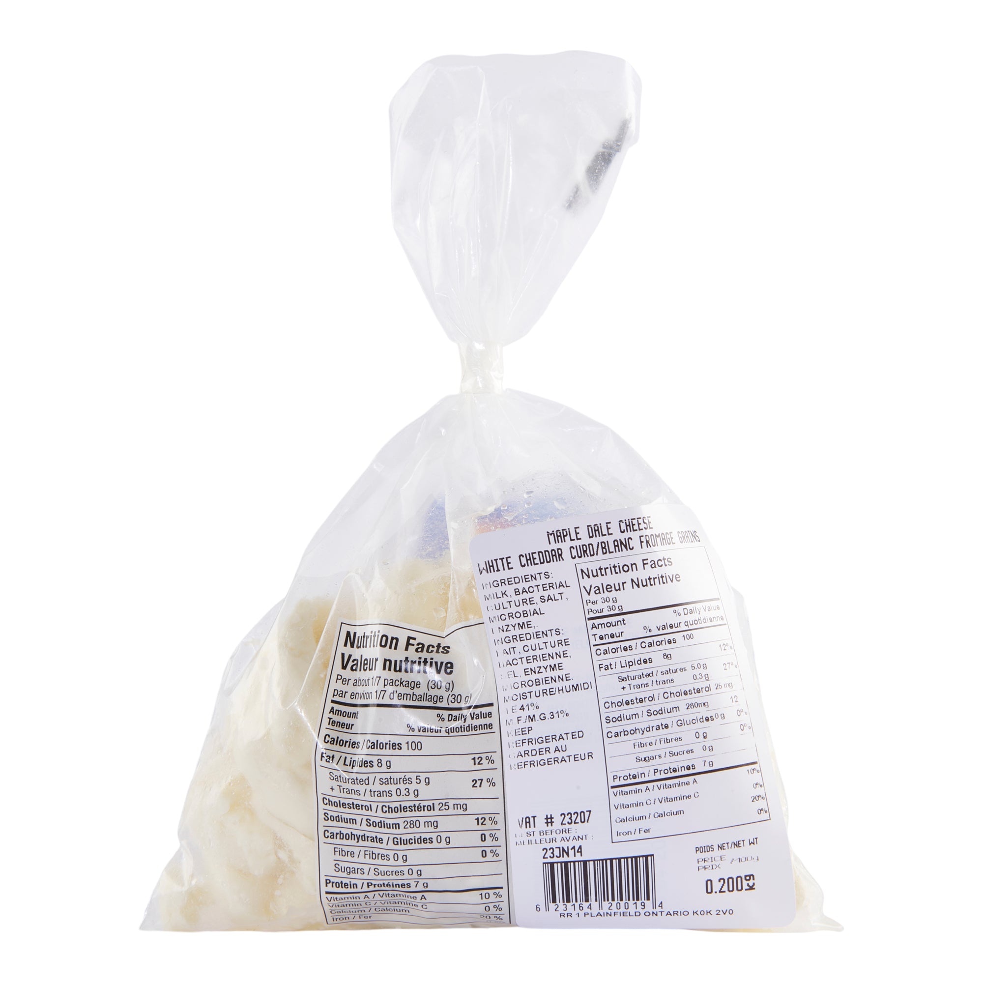 Maple Dale White Cheese Curds, 200-g – Giant Tiger