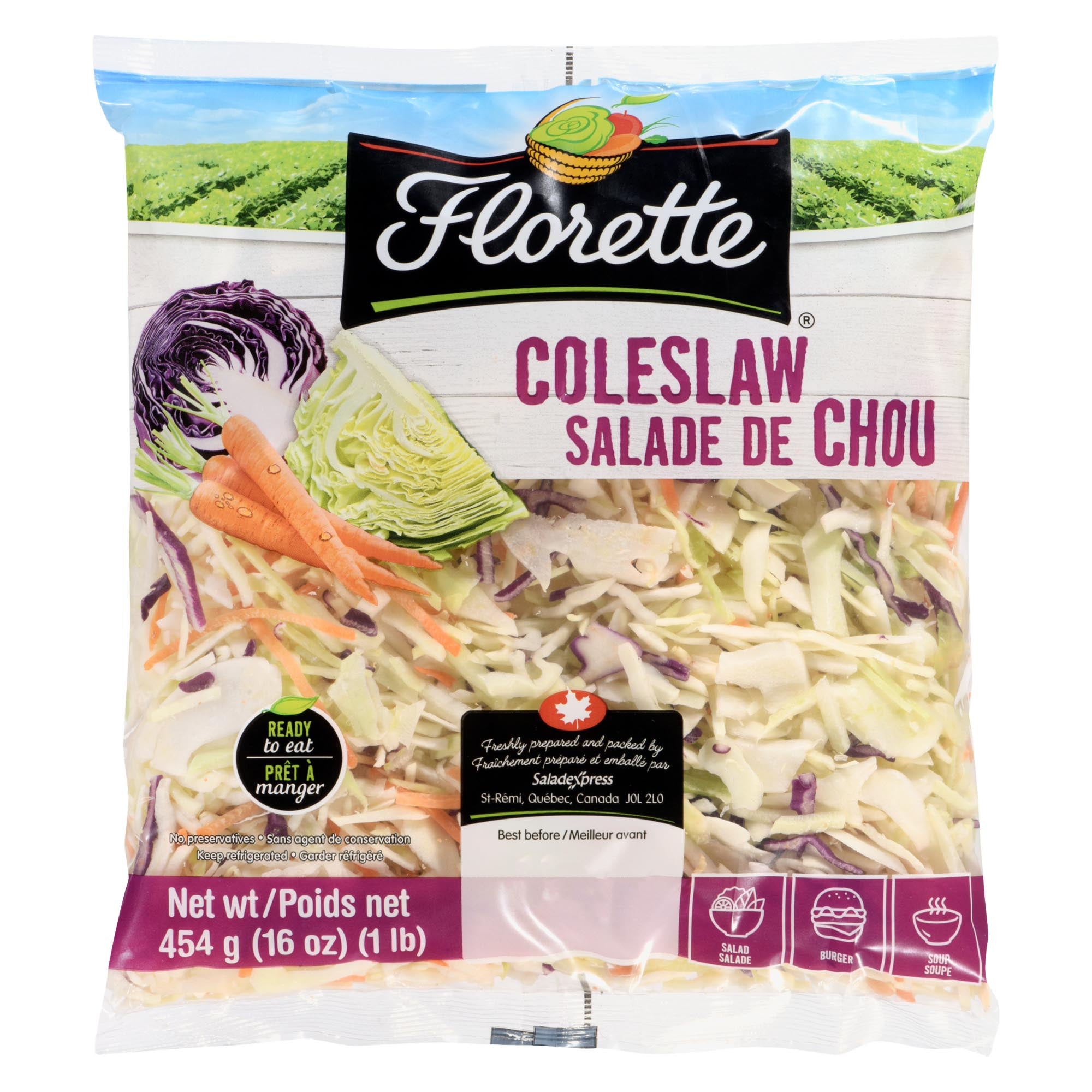 Florette Coleslaw - 454g – Giant Tiger