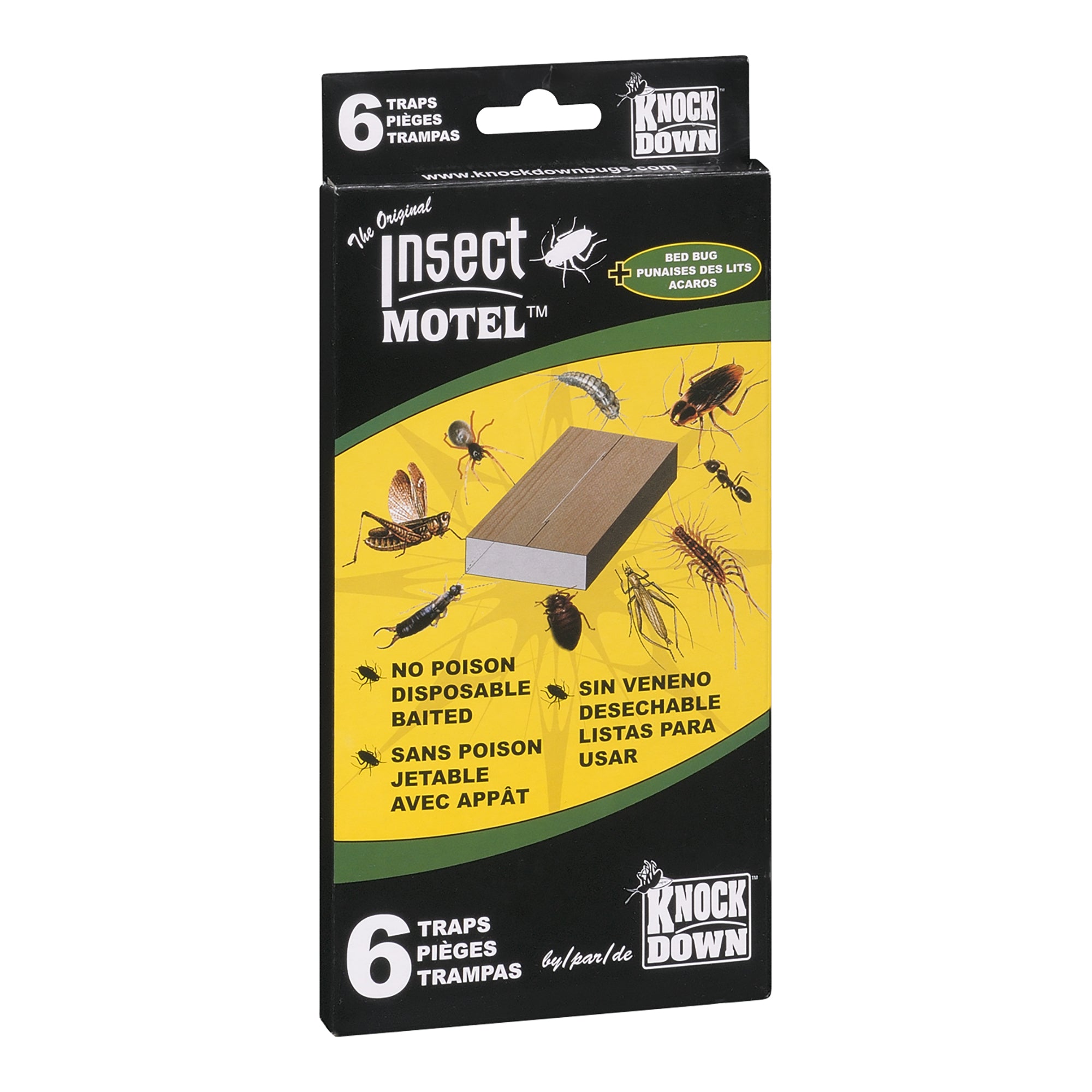 Piège à insectes nuisibles Knock Down Insect Motel, emb. de 6 – Giant Tiger