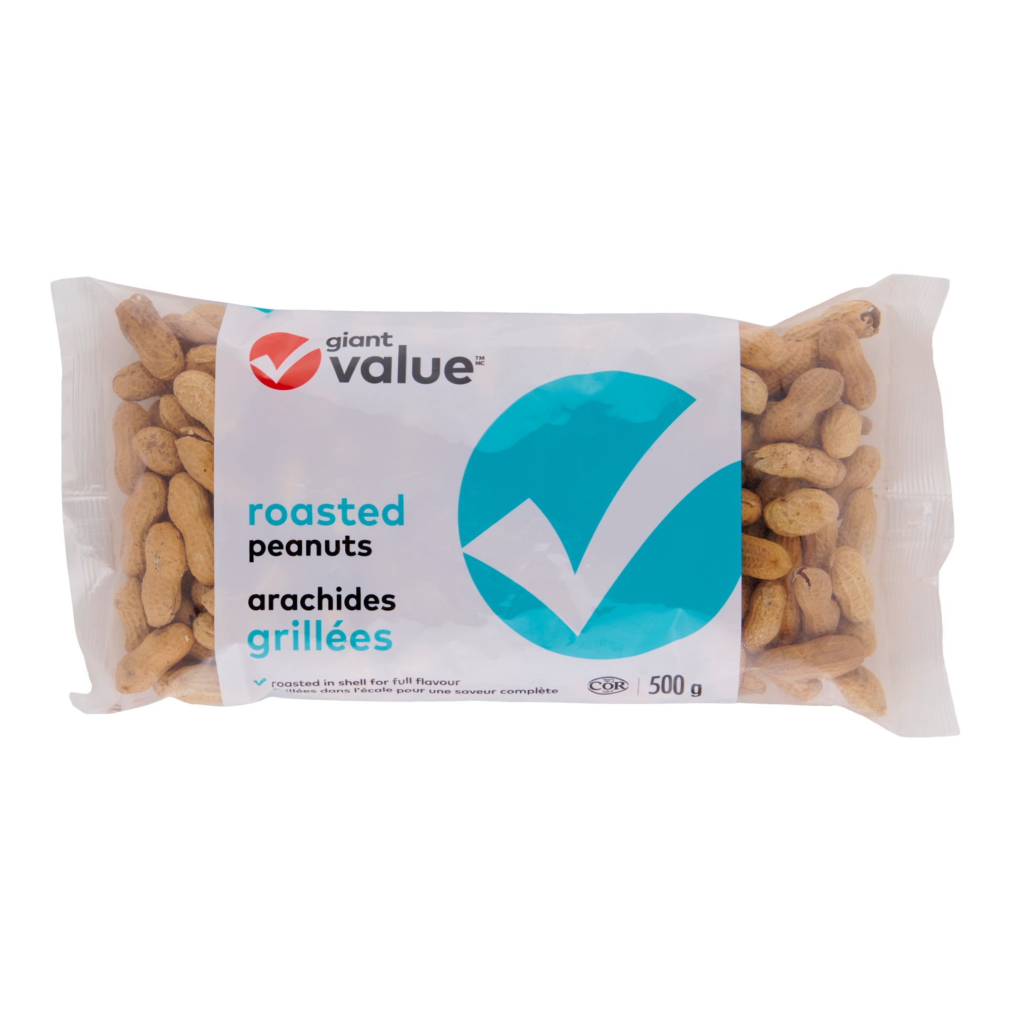 Giant Value Roasted Unsalted Shell Peanuts, 500-g – Giant Tiger