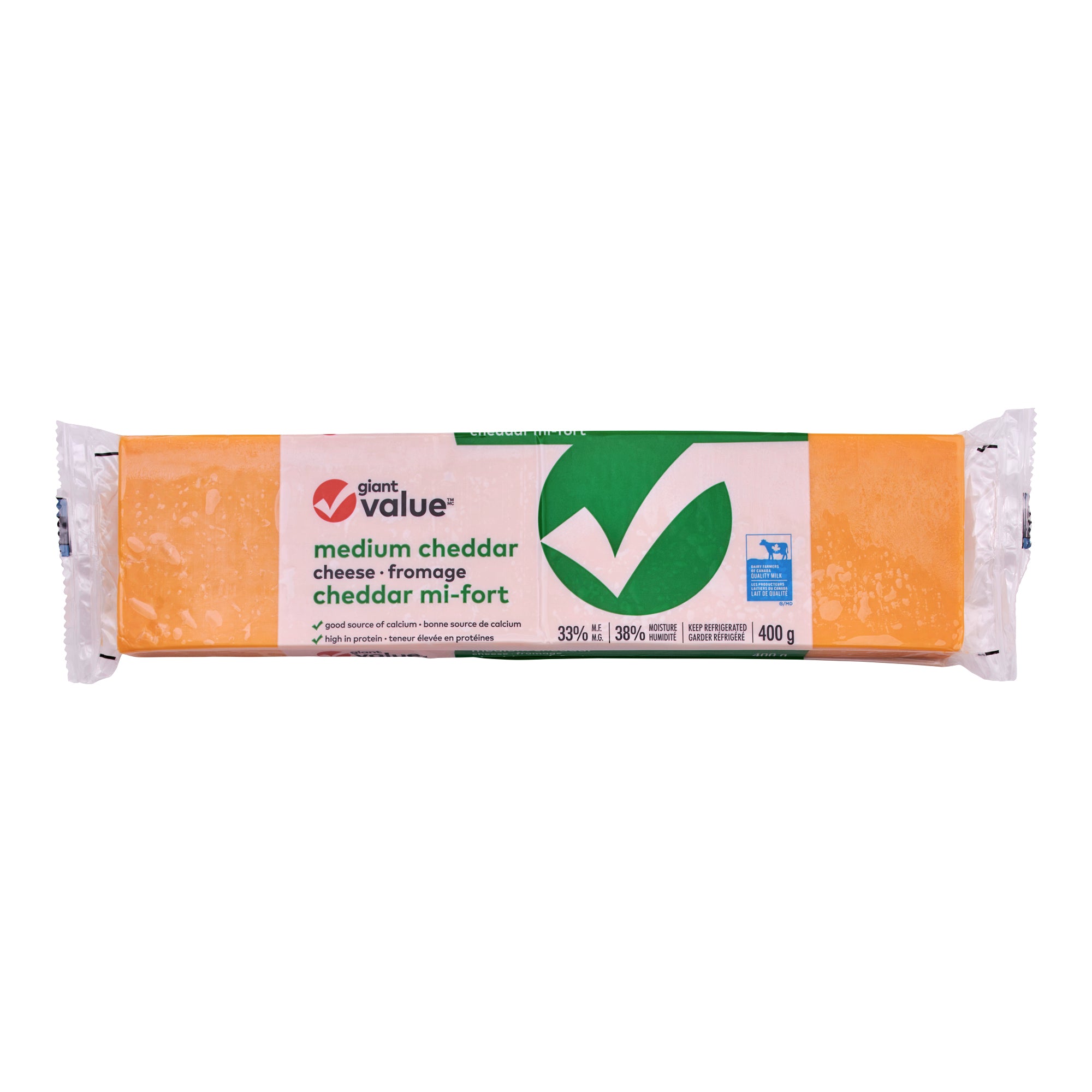 Giant Value Cheddar Cheese - 400g – Giant Tiger