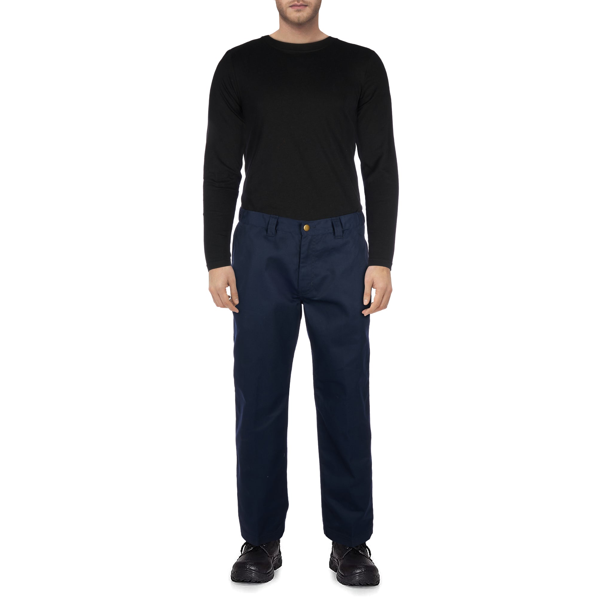 Pantalon de travail marine sans plis Tradesmax Pro pour hommes – Giant ...