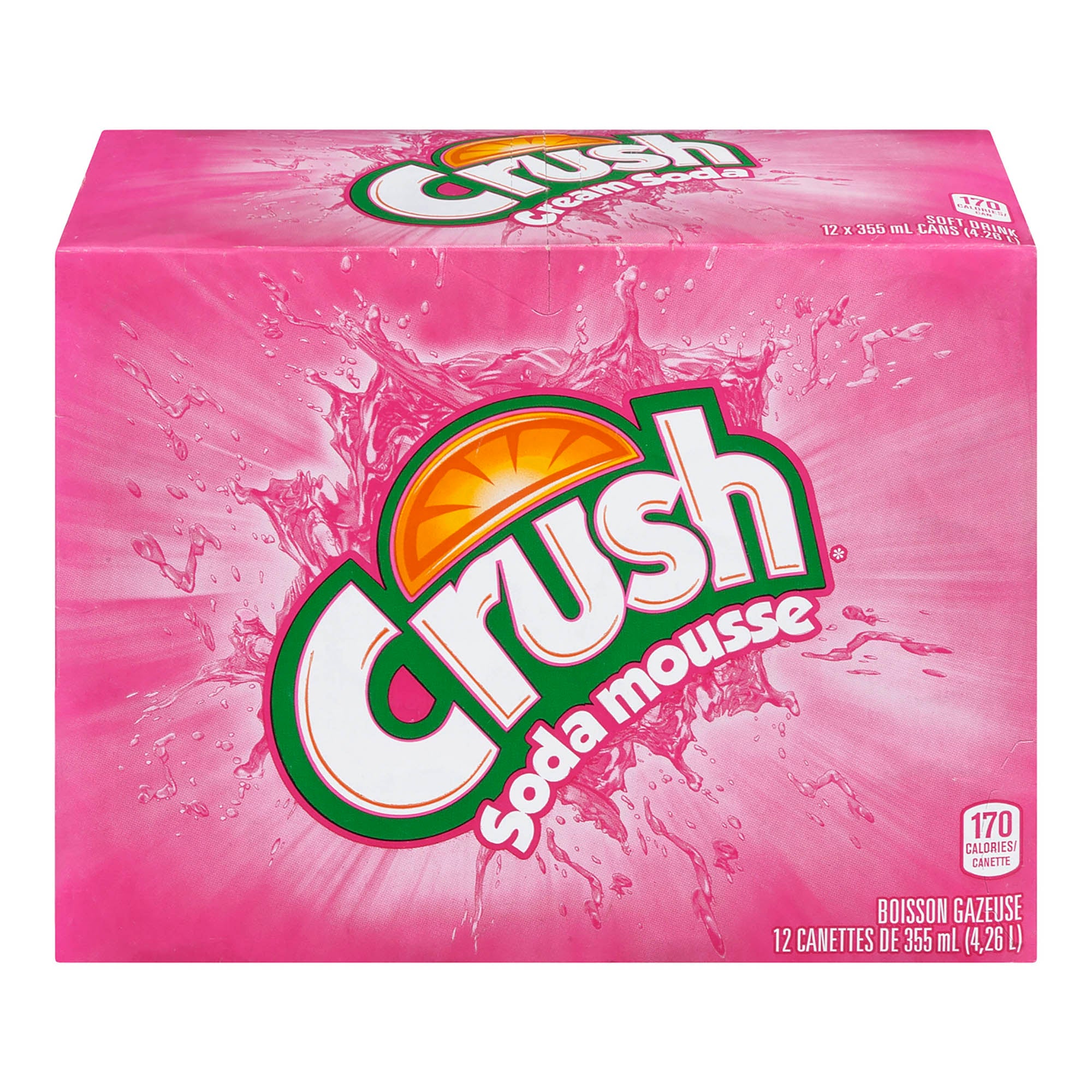 Crush Cream Soda, 12-Pack, 355-ml – Giant Tiger
