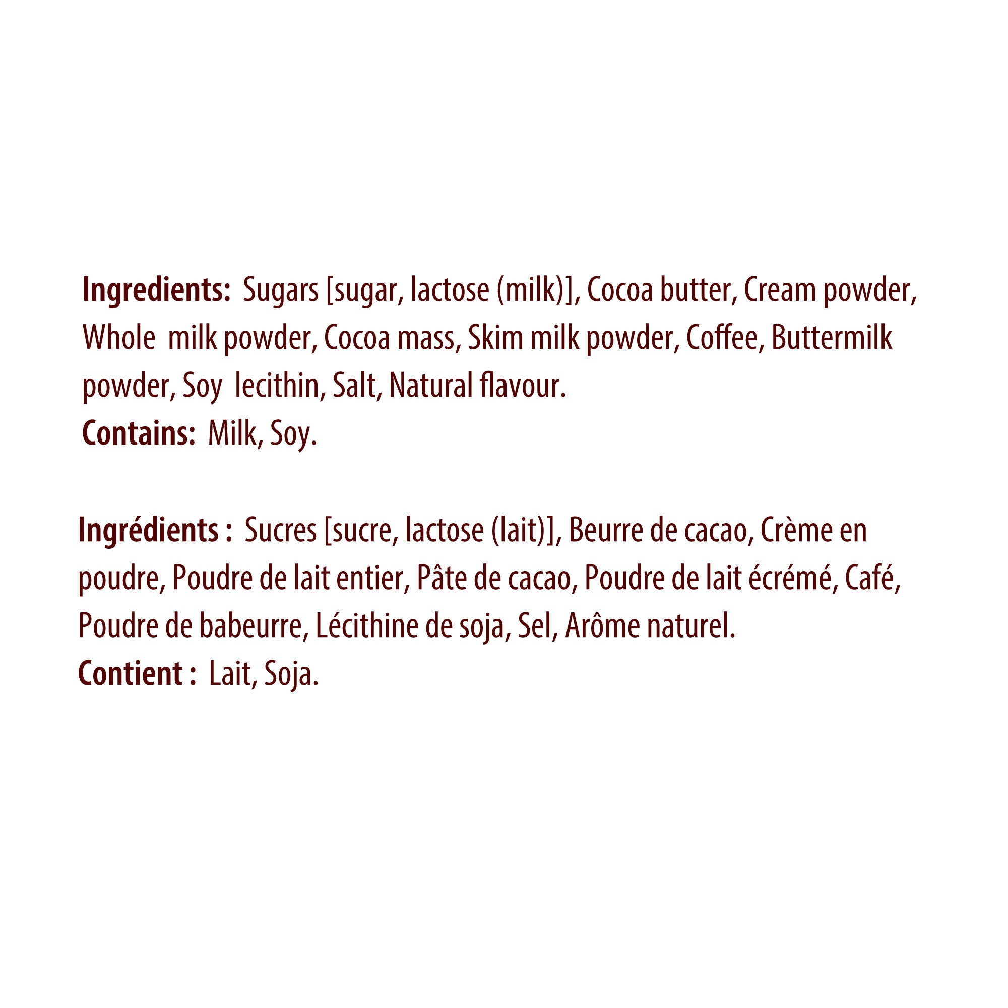 merci® Chocolate bars, Coffee & Cream 100 g – Giant Tiger