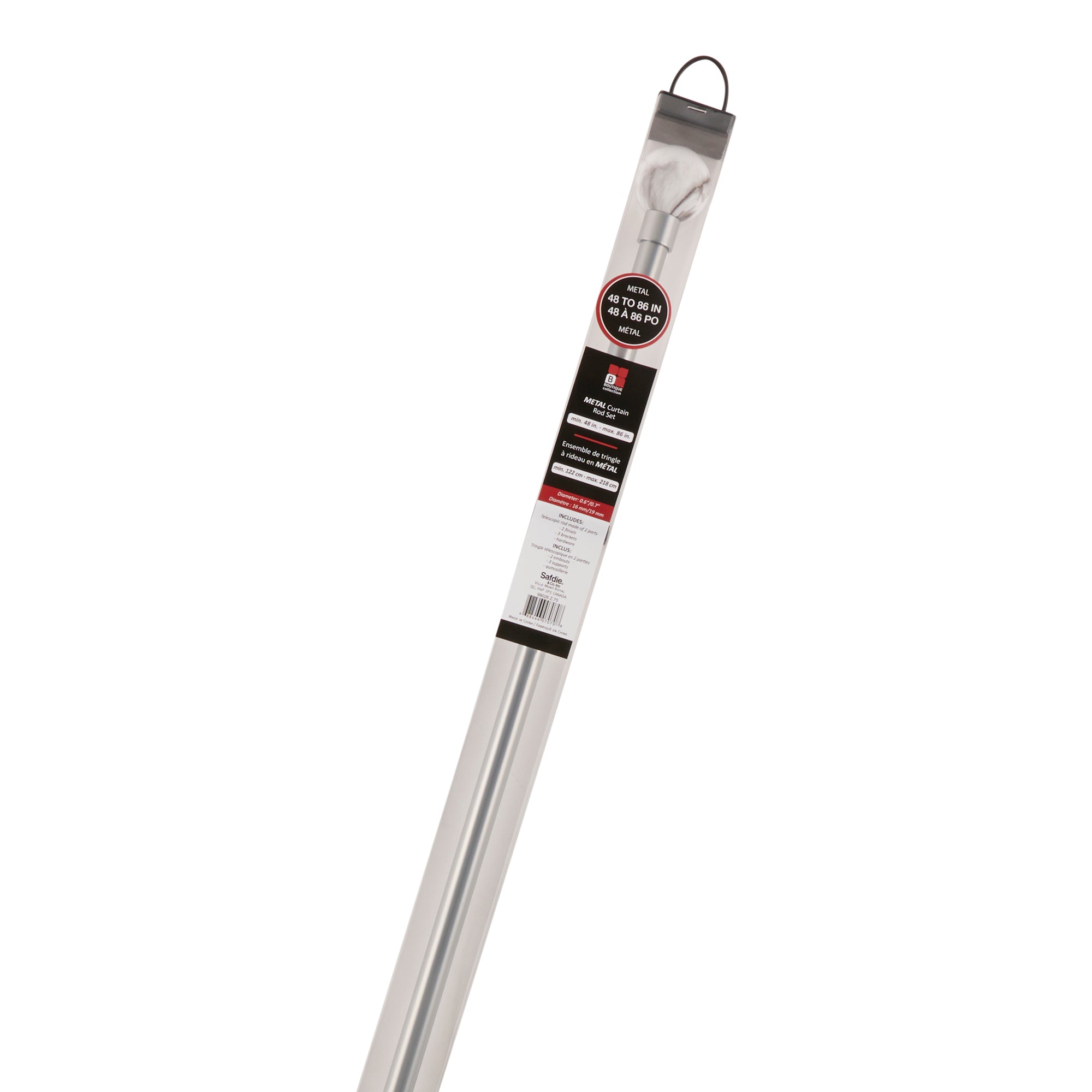 Extendable Marbled Curtain Rod, 48-in To 86-in. – Giant Tiger