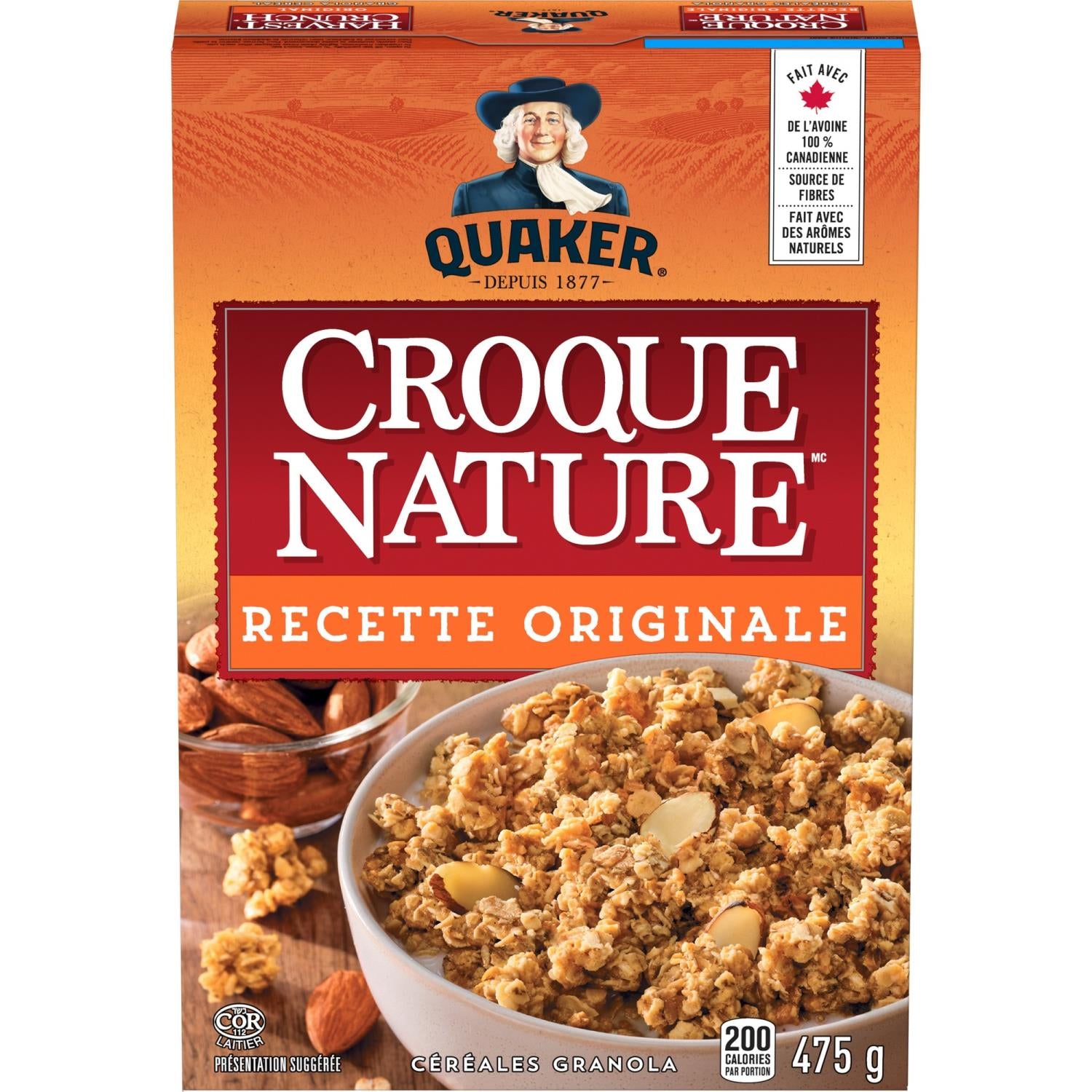 Céréales croque nature originale granola de Quaker - 475g – Giant Tiger