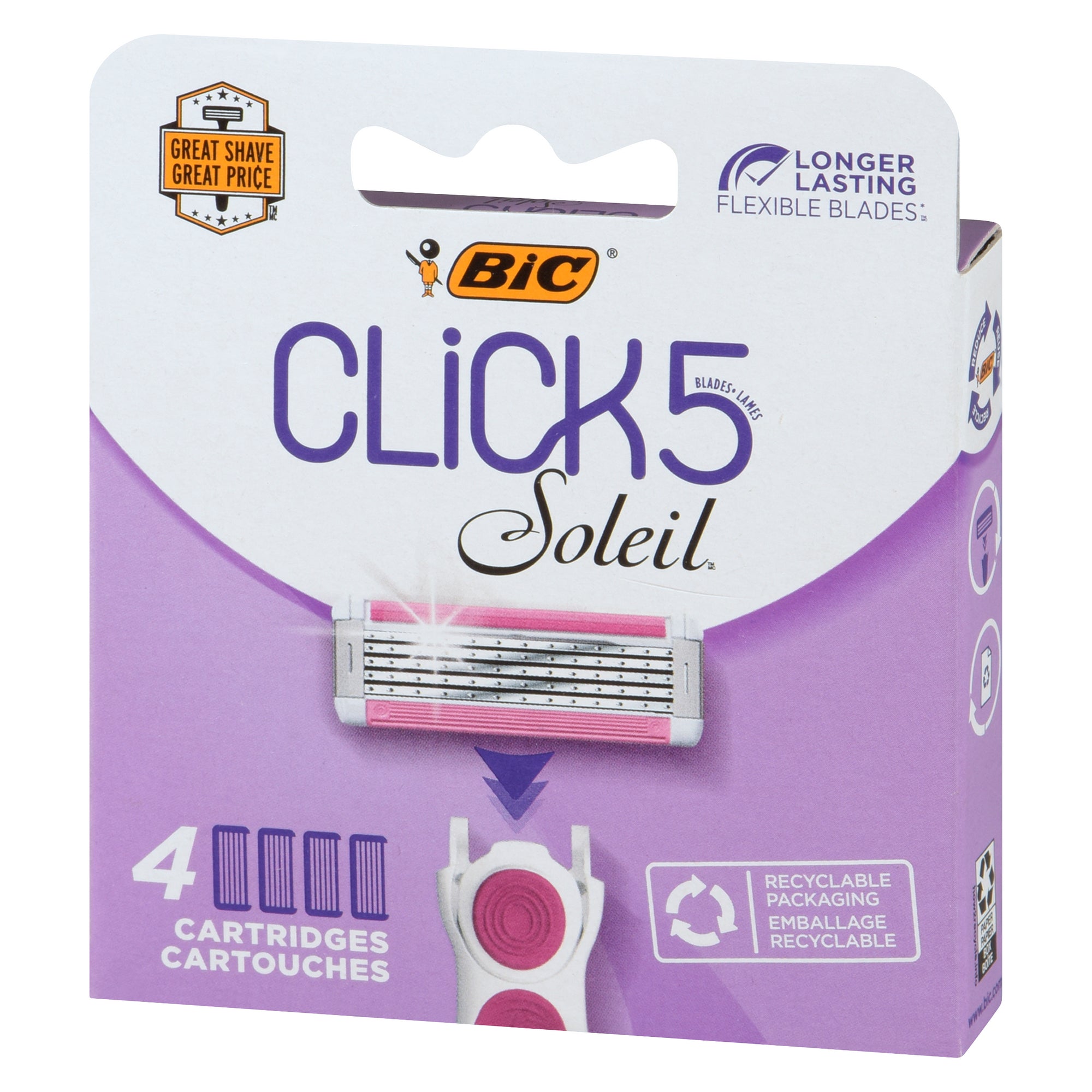 Bic Click 5 Soleil 4 Cartridges – Giant Tiger