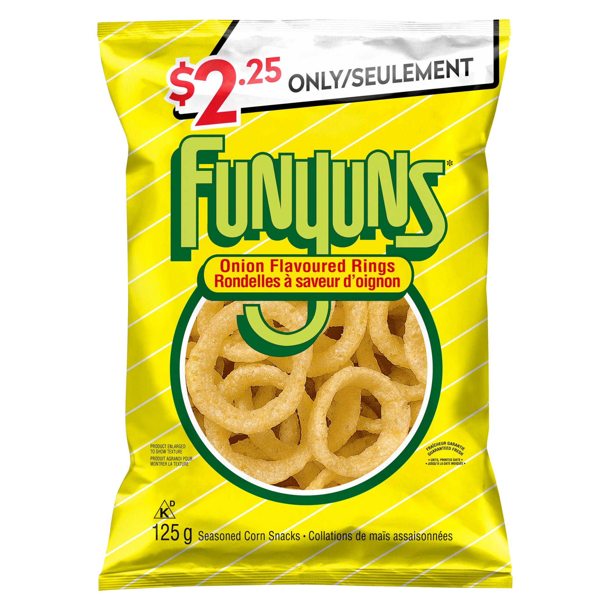 Funyuns Seasoned Corn Snacks Onion Flavoured Rings, 125-g – Giant Tiger