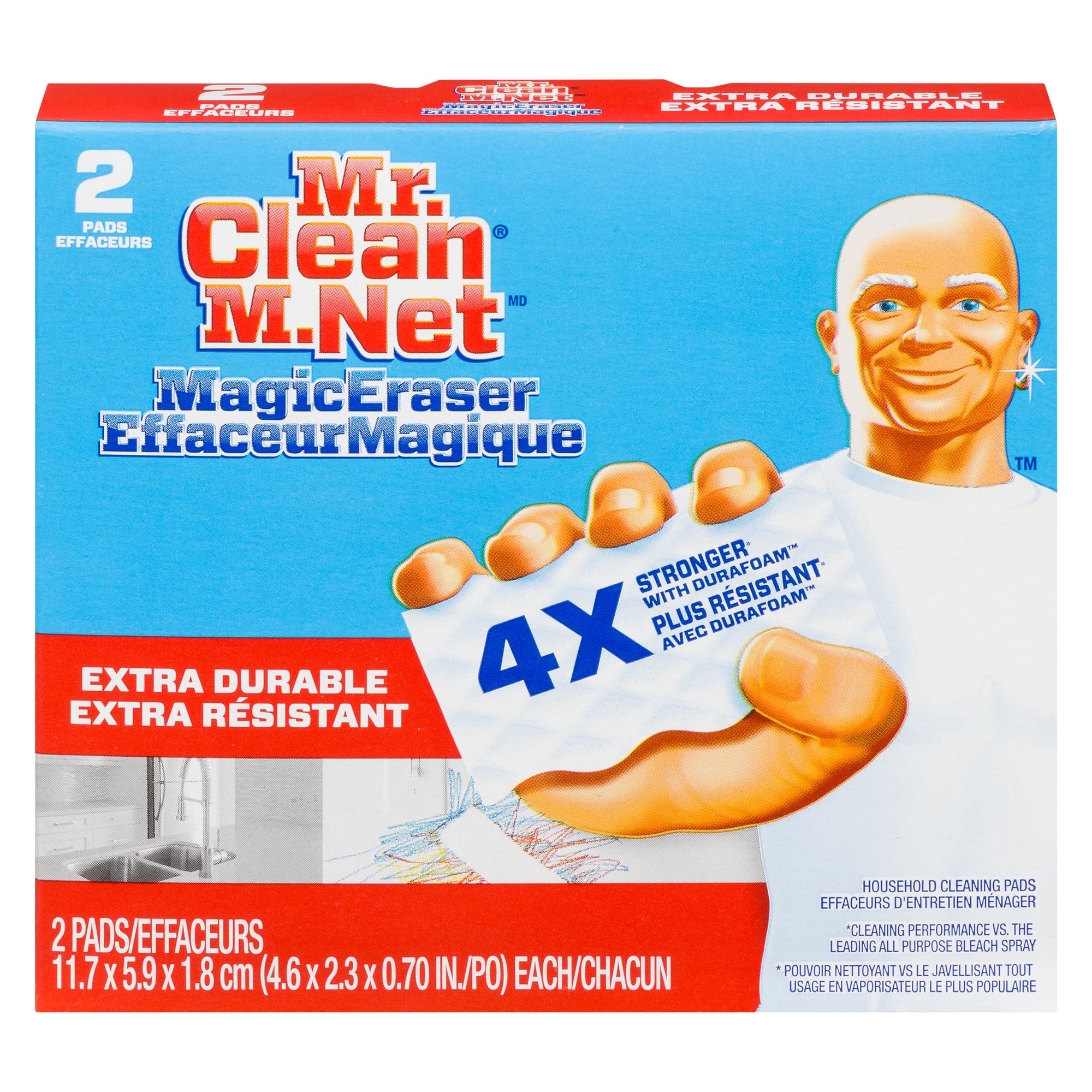 Mr. Clean Magic Eraser Extra Power Cleaning Pads, 2-Pack – Giant Tiger