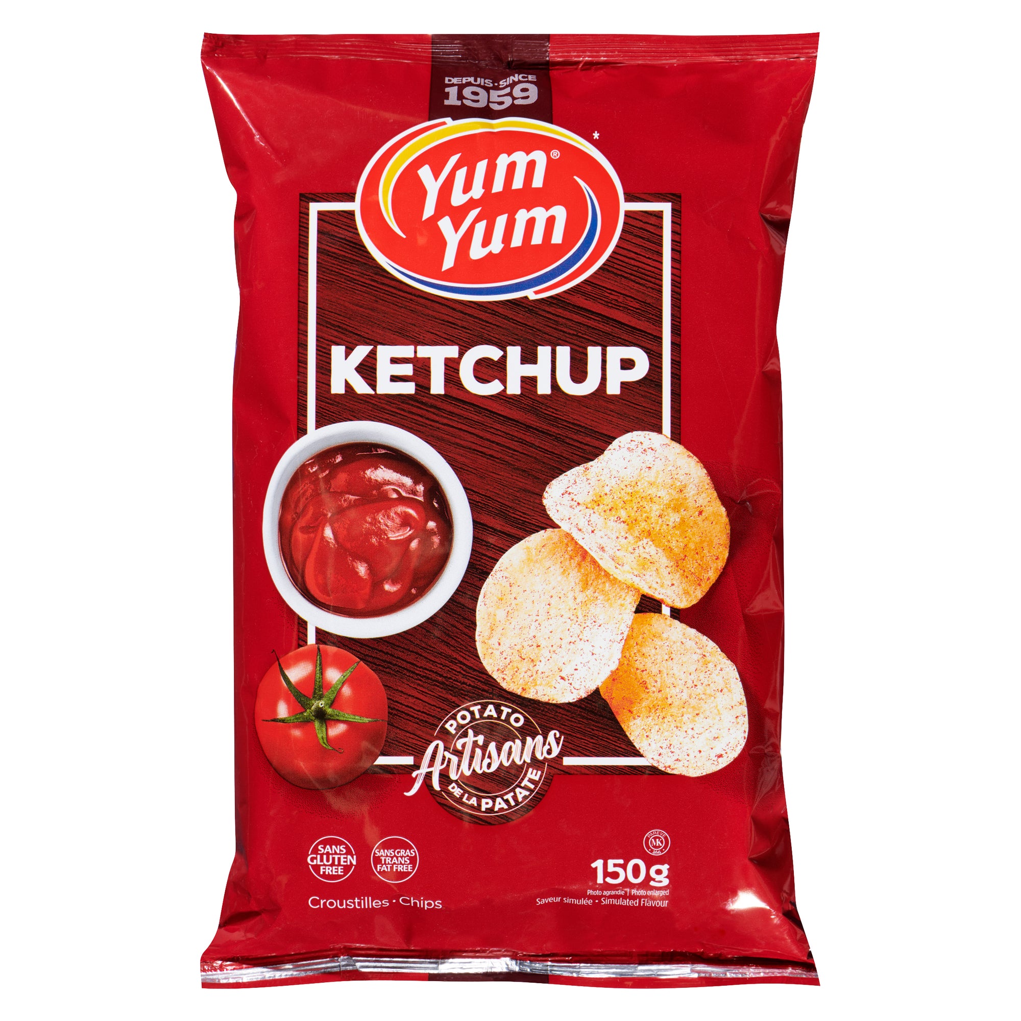 Yum Yum Ketchup Chips, 150-g – Giant Tiger