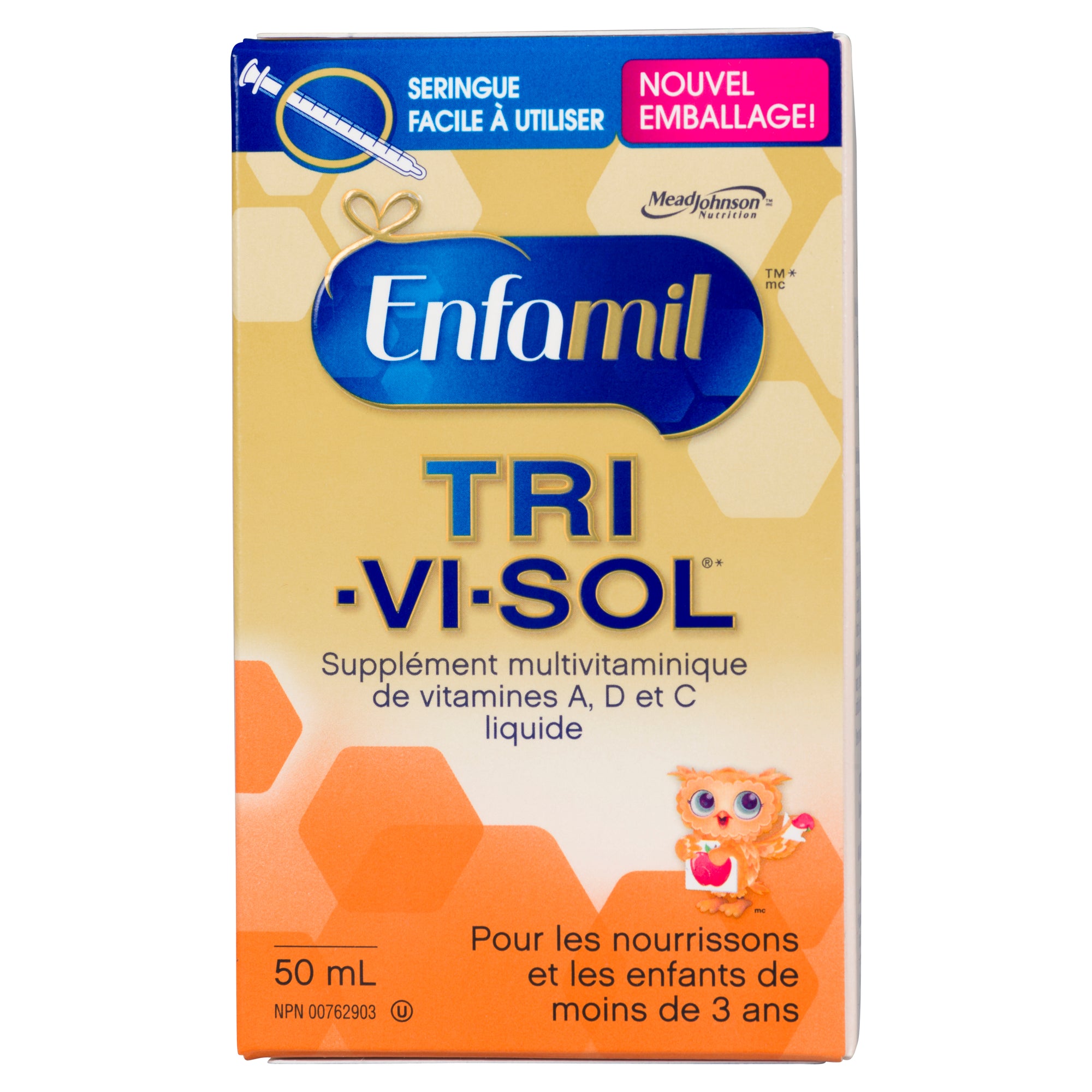 Enfamil Tri-Vi-Sol Liquid Multi-Vitamin Supplement of Vitamins A, D, a ...