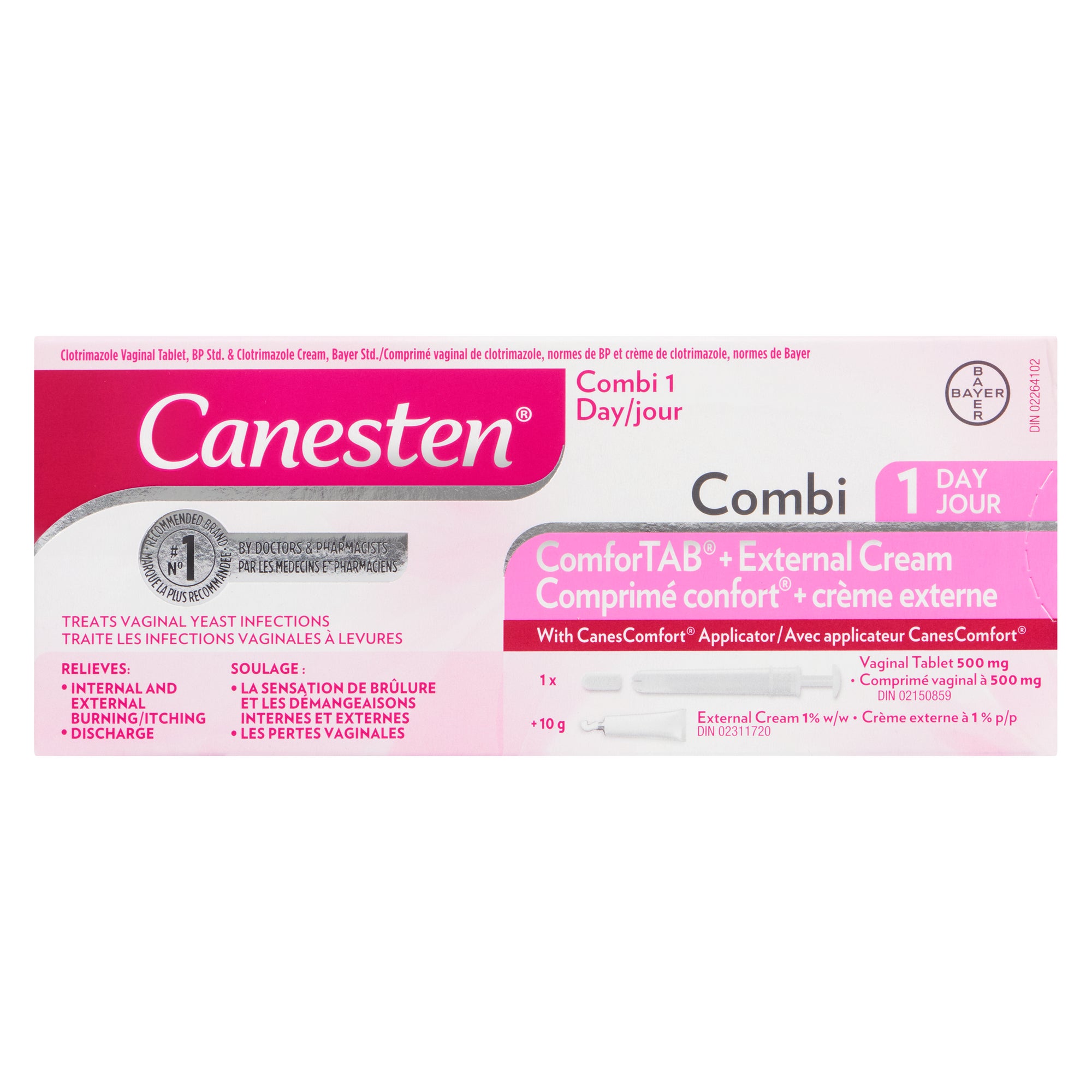 Canesten Combi-Pak ComforTAB 1 Treatment – Giant Tiger