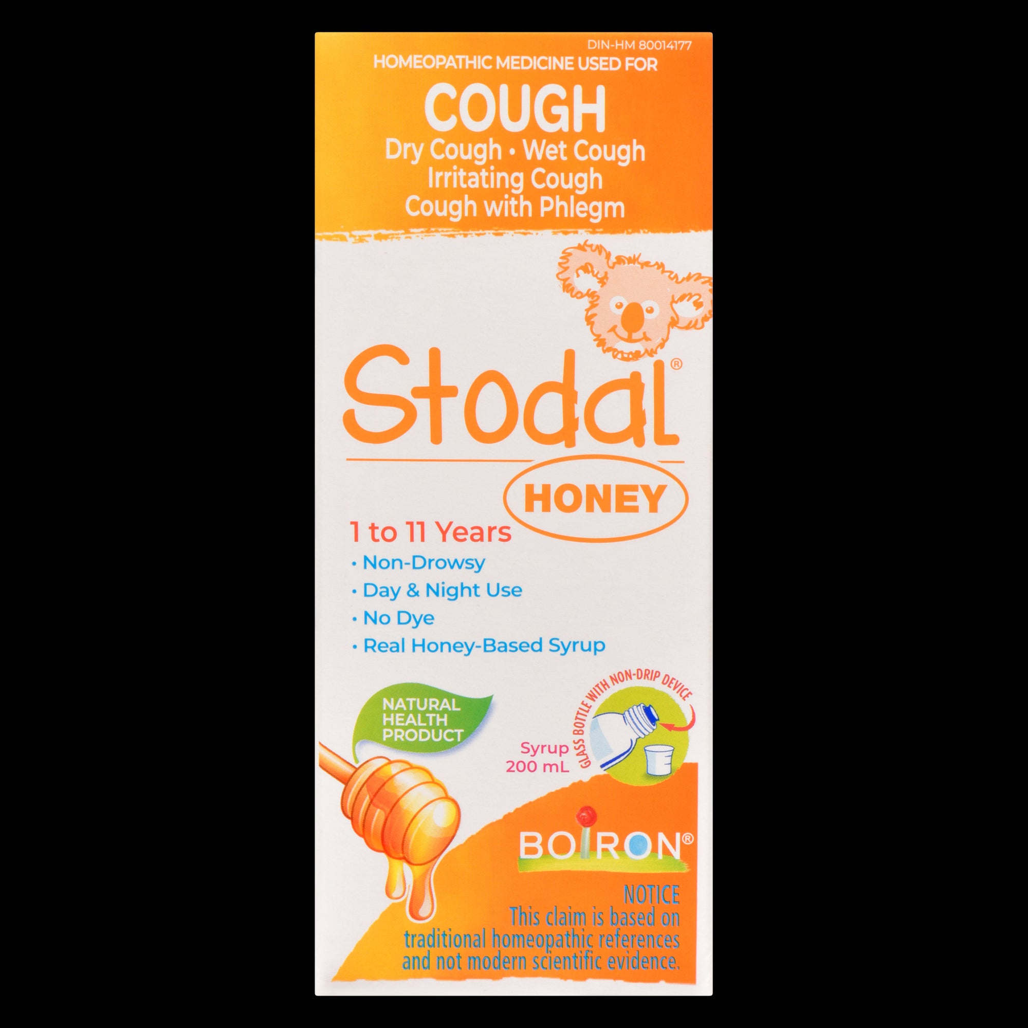 Boiron Stodal Honey-Based Cough Syrup, 200-ml – Giant Tiger
