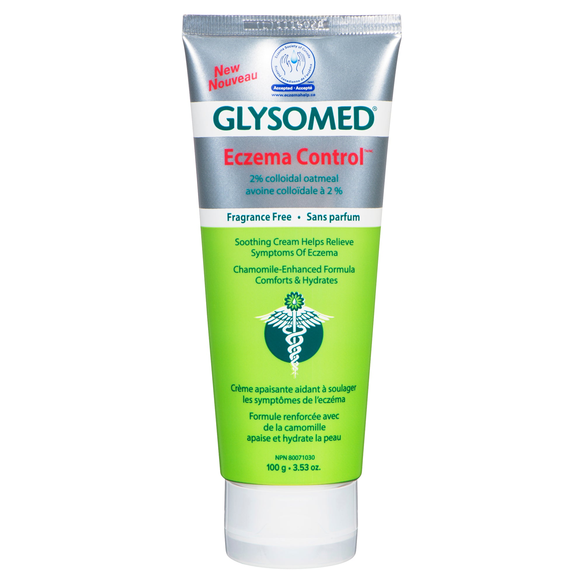 Glysomed Eczema Control 2% Colloidal Oatmeal Soothing Cream - 100g ...