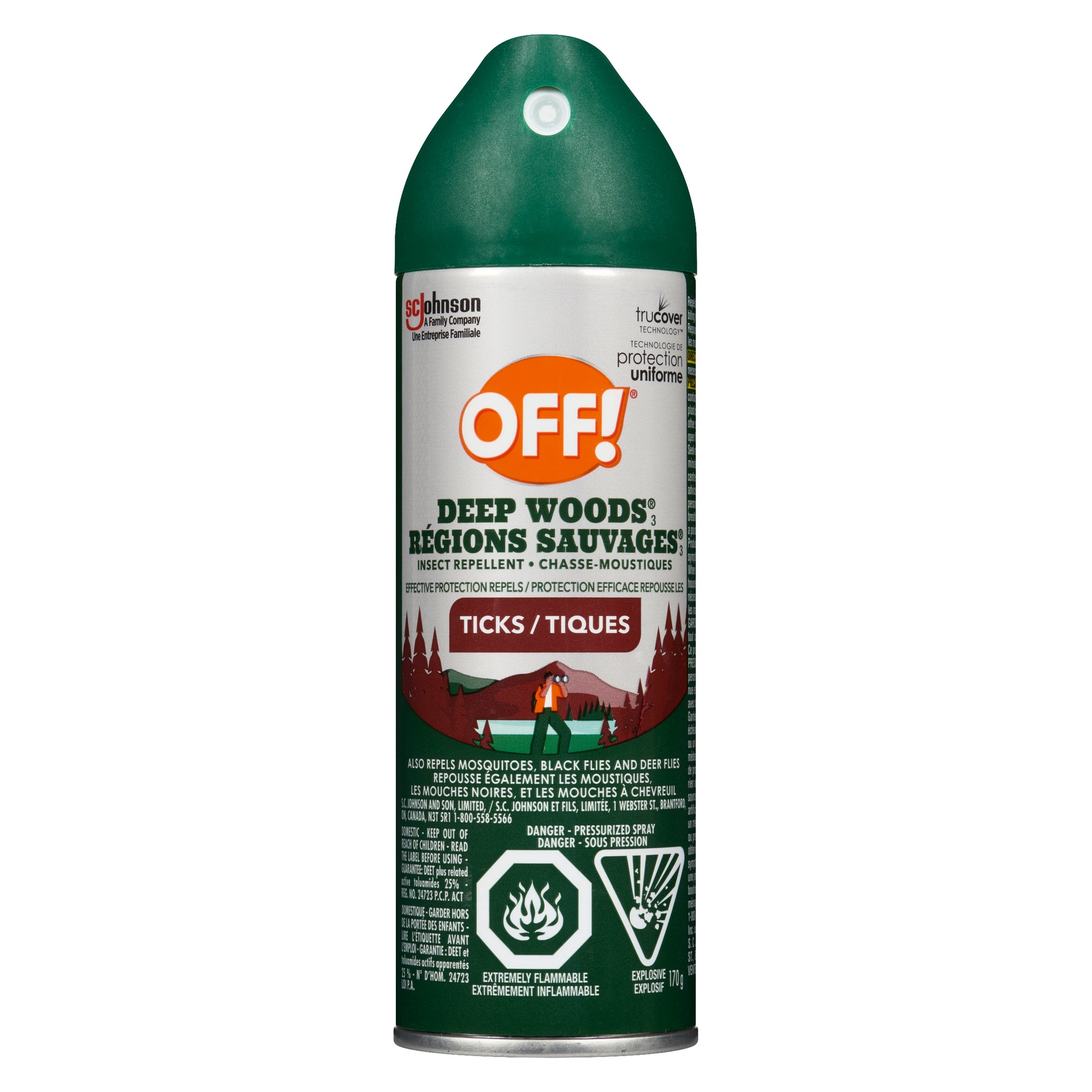 OFF! Deep Woods Tick Repellent Spray, 170-g – Giant Tiger