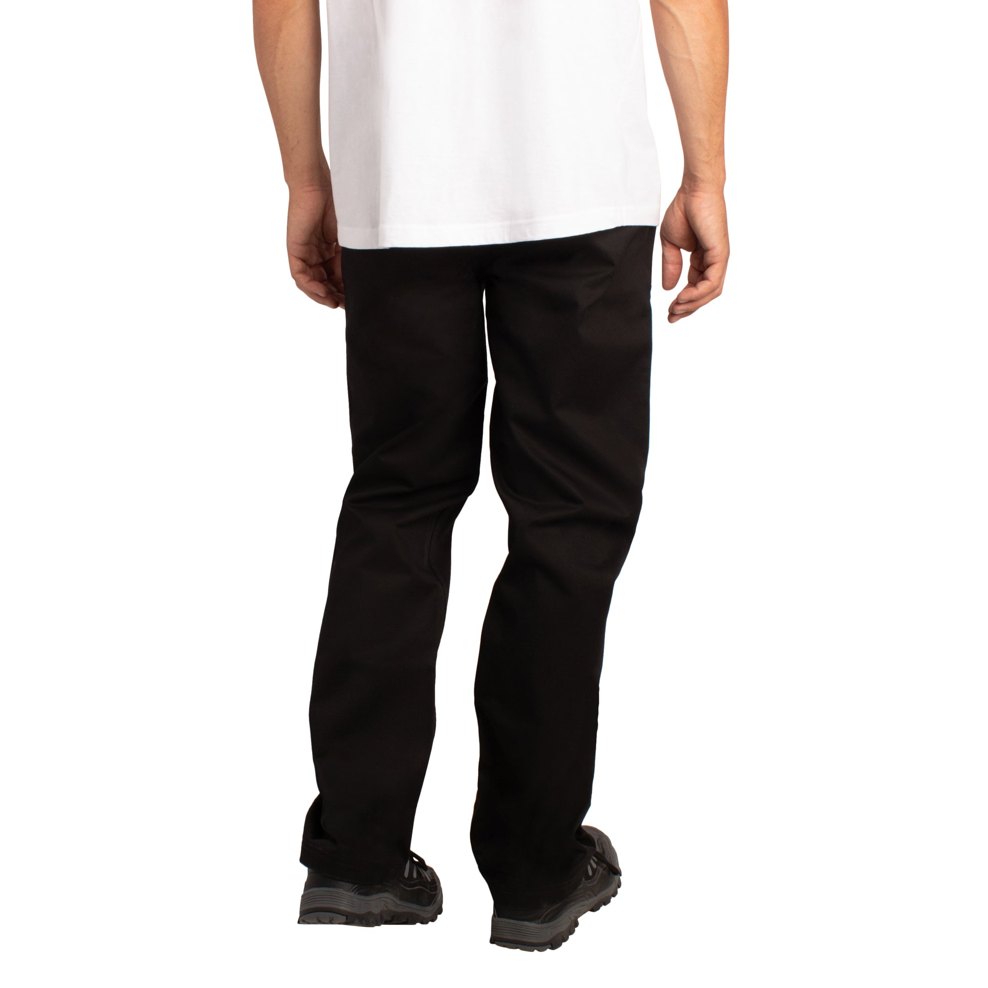 Tradesmax Pro Men's Flat Front Pants with Button Closure and Expandable ...