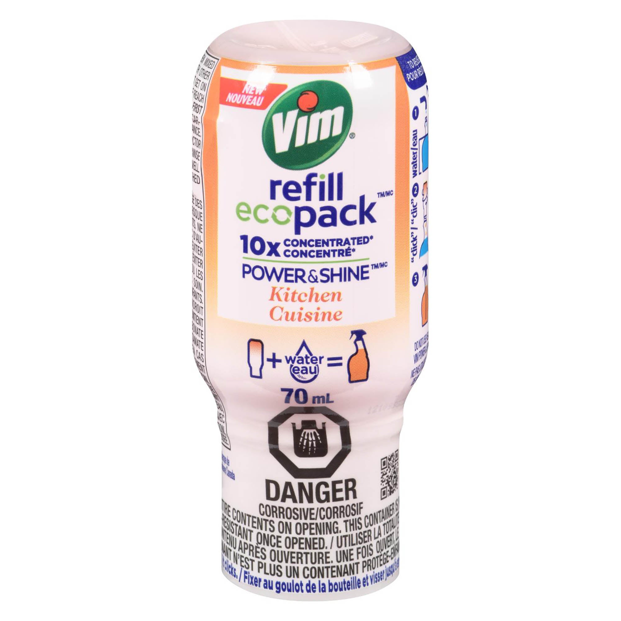 Vim ReFill EcoPack - Power & Shine Kitchen, 70-ml – Giant Tiger