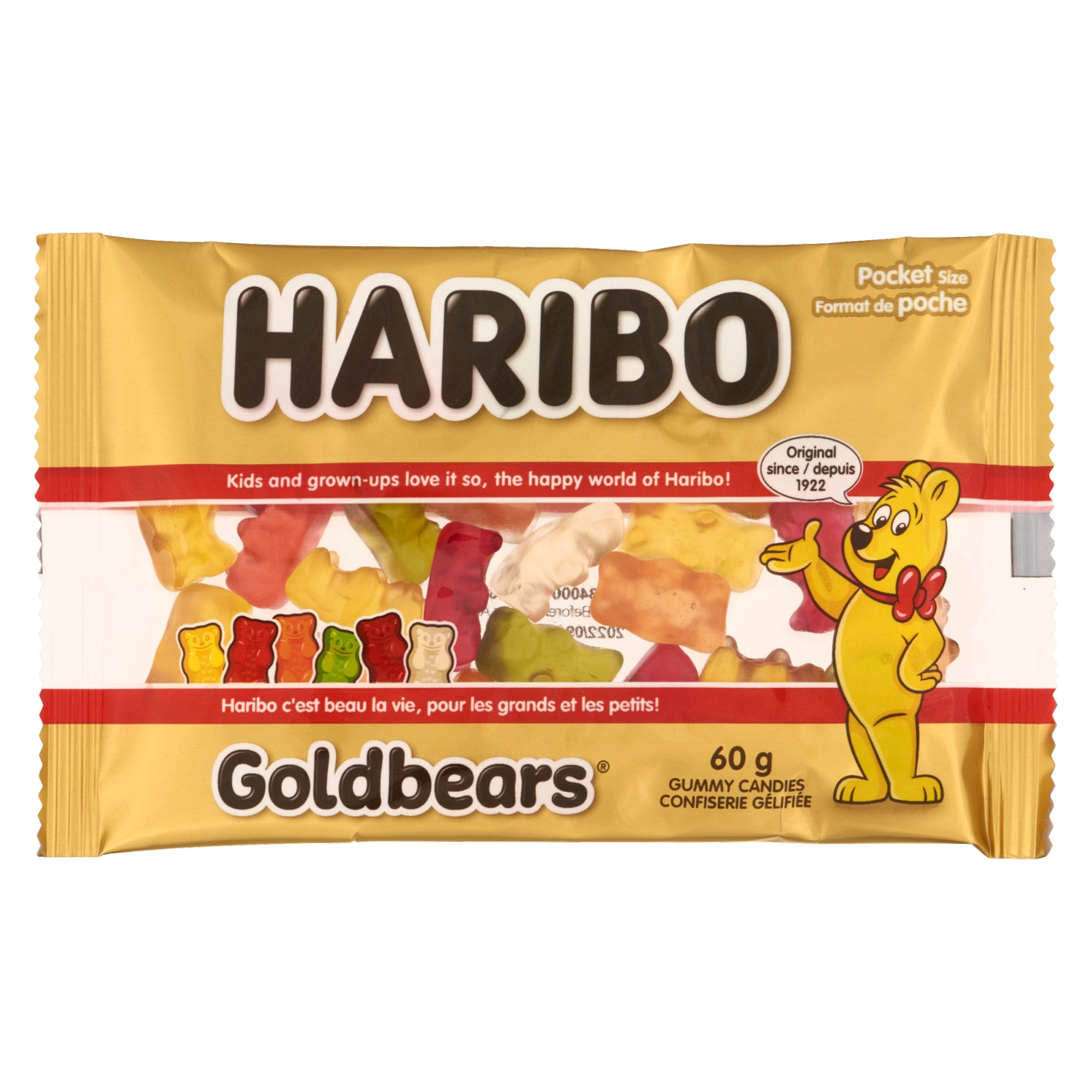 Haribo Goldbears Gummy Candies Pocket Size, 60-g – Giant Tiger