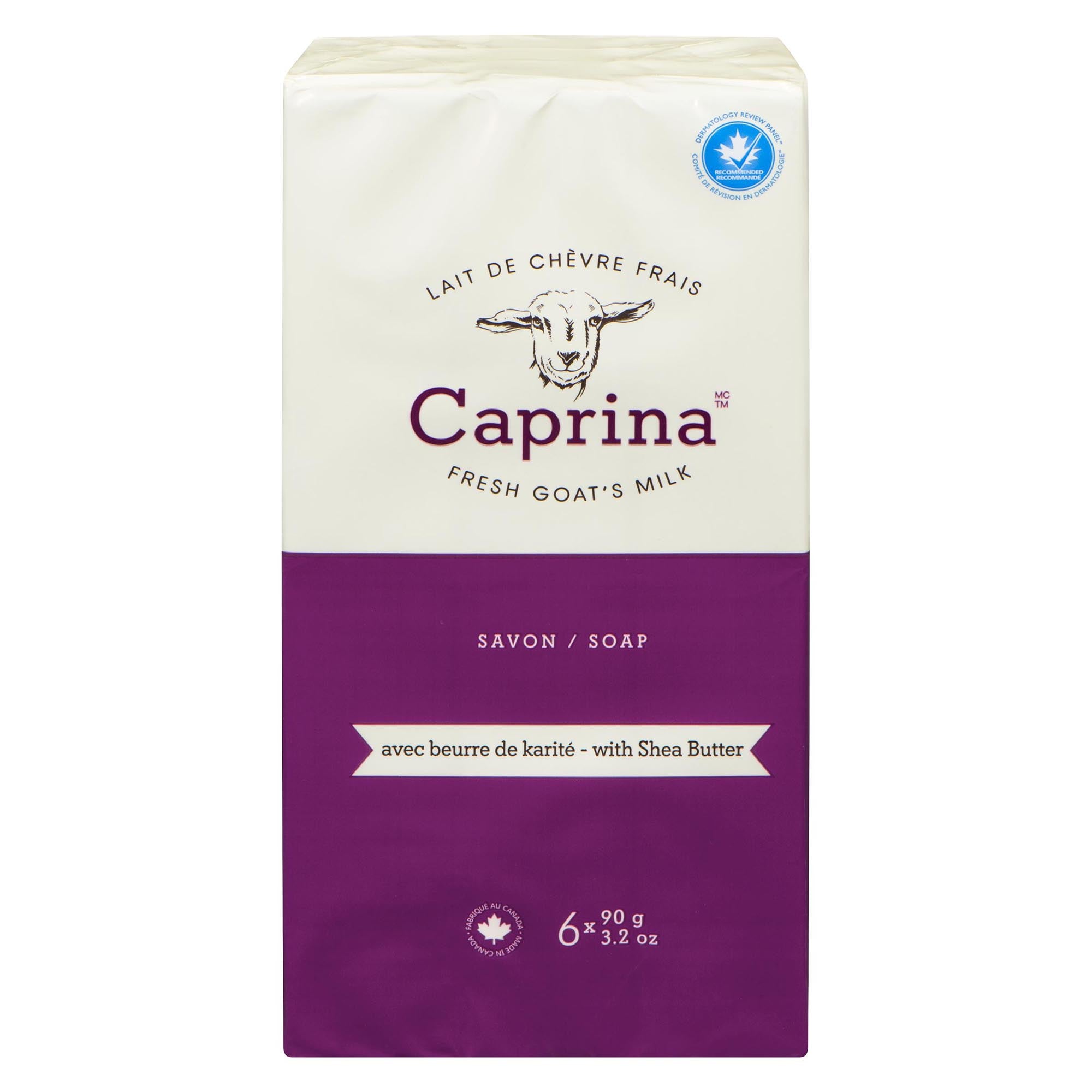 Caprina Canus Shea Butter Goat's Milk Soap, 540-g, 6-Pack – Giant Tiger