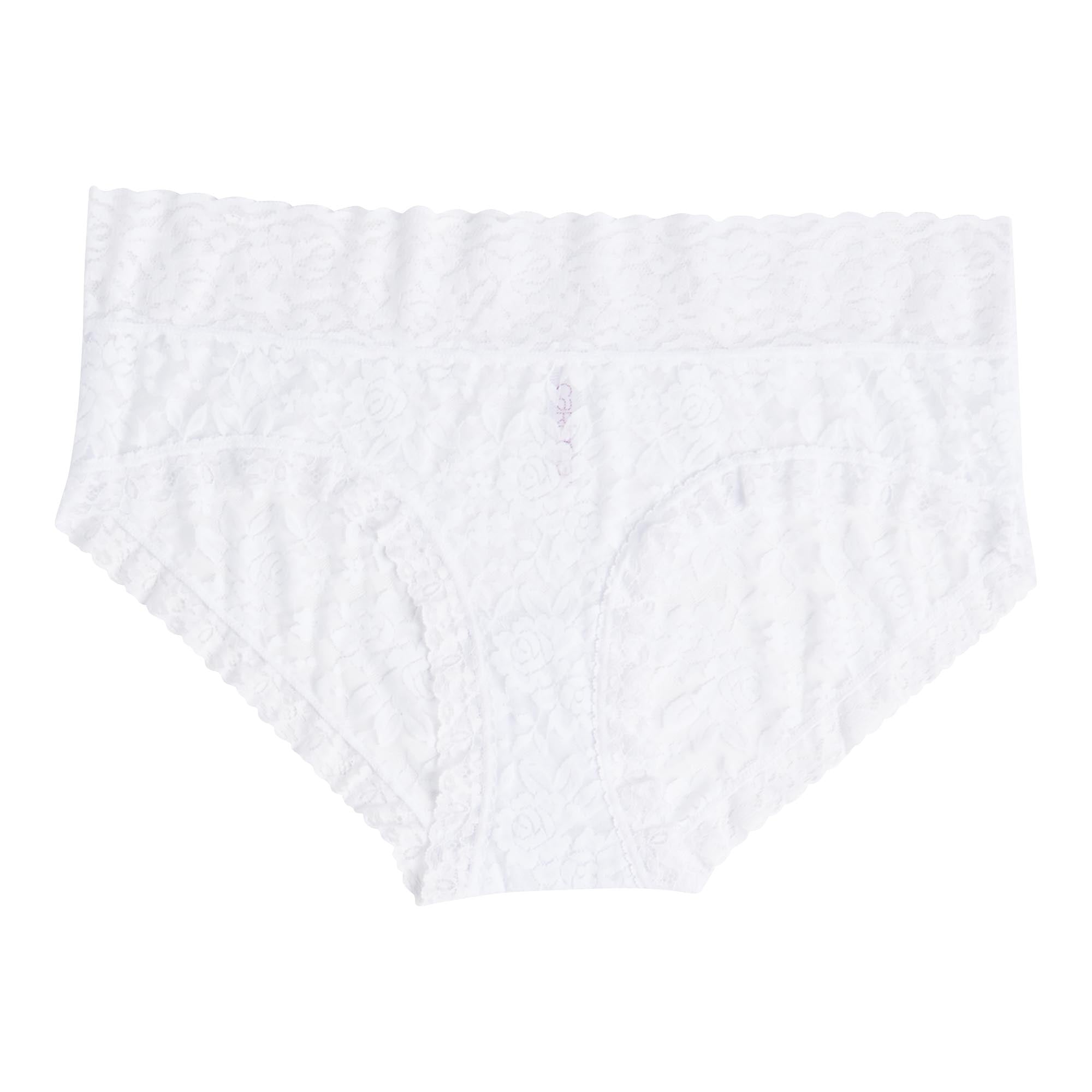 Culotte à la garçonne à garniture de dentelle Carisma pour femmes, bla ...