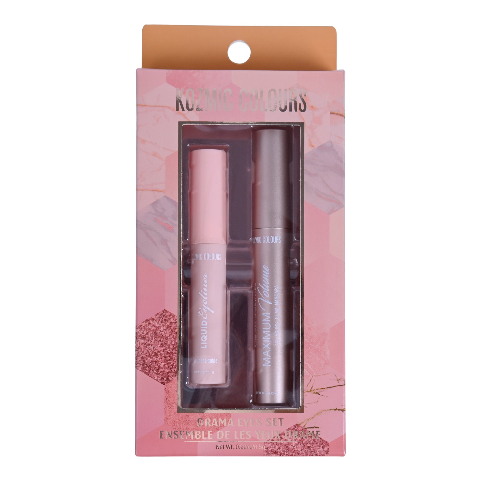 Kozmic Colours Eye Lash Primer and Mascara Set, 2-Piece – Giant Tiger