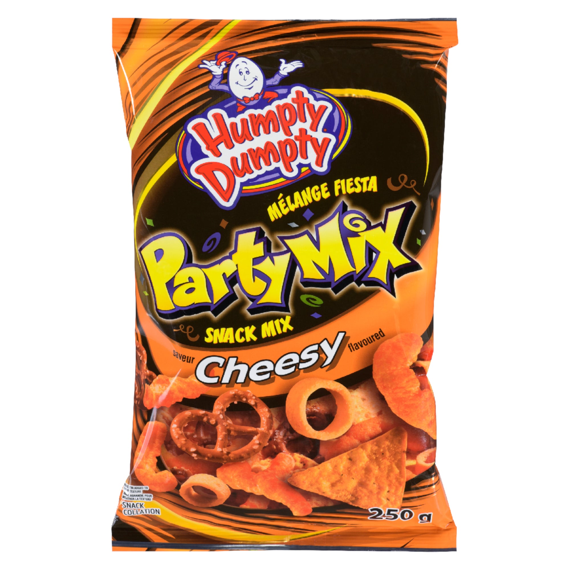 Old Dutch Humpty Dumpty Cheesy Flavoured Party Mix Snack Mix, 250-g ...