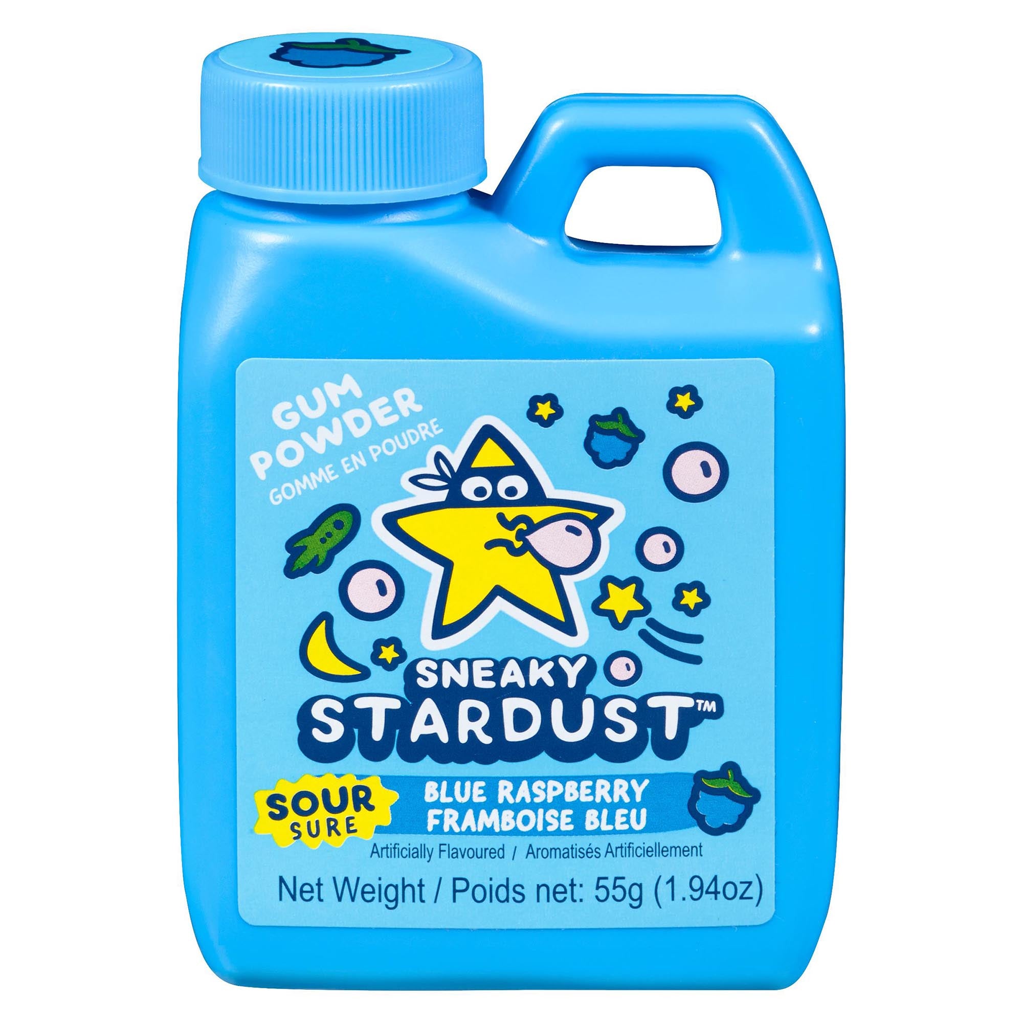 Sneaky Sour Blue Raspberry Stardust Gum Powder, 55-g – Giant Tiger