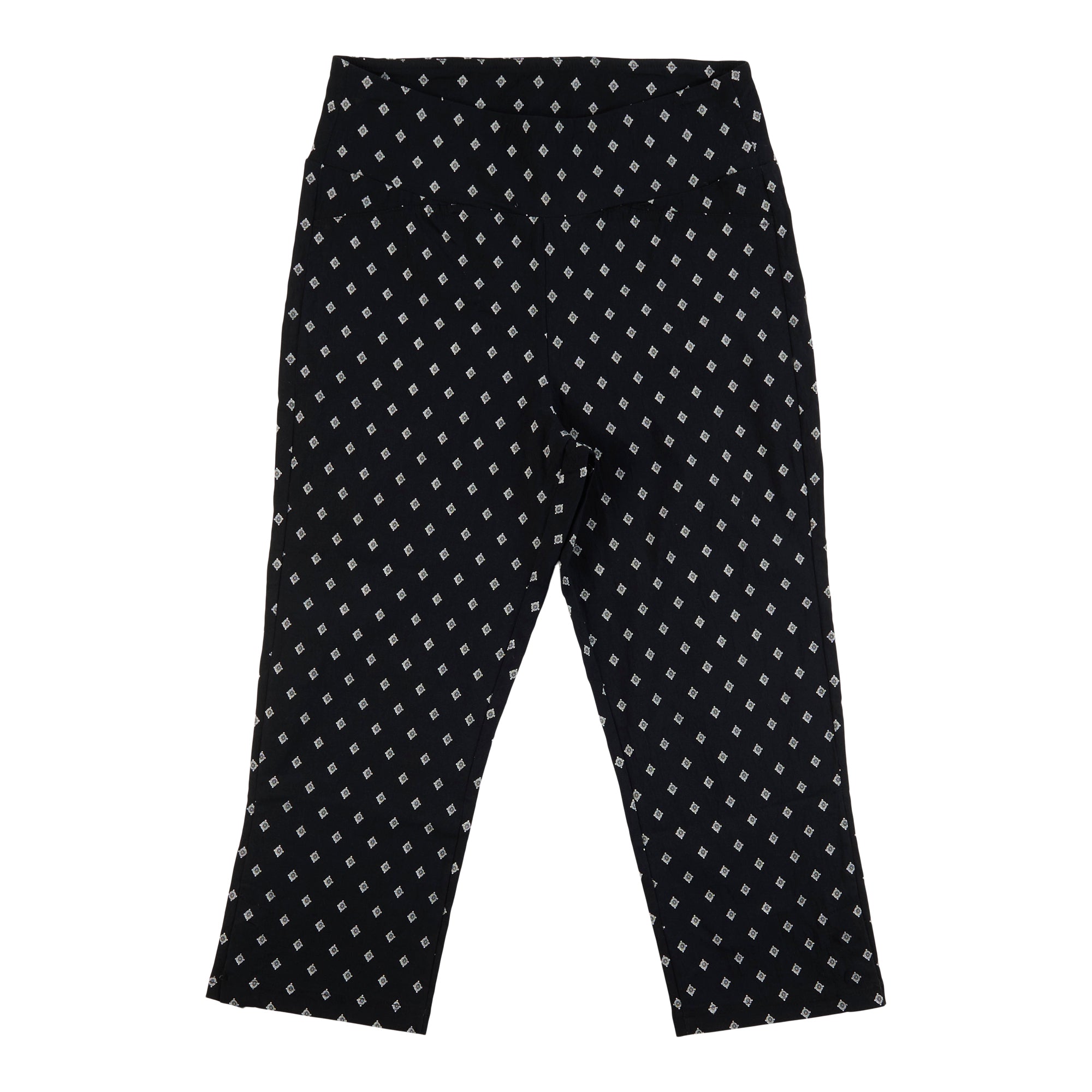 Pantalon en tricot imprimé Simple élégance taille plus lily morgan pou ...