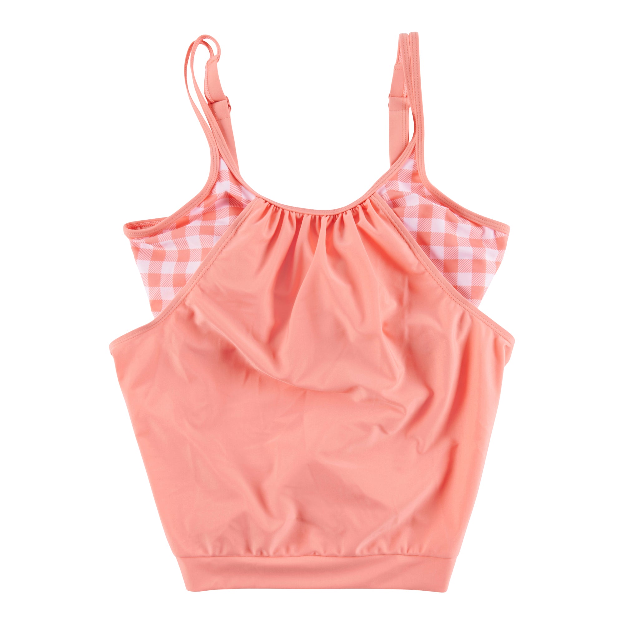 ACX Active Women's Gingham All-Over Print Tankini Top – Giant Tiger