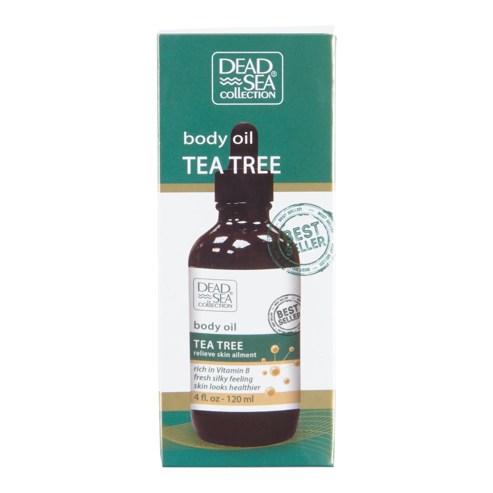 Dead Sea Tea Tree Body Oil, 120-ml – Giant Tiger