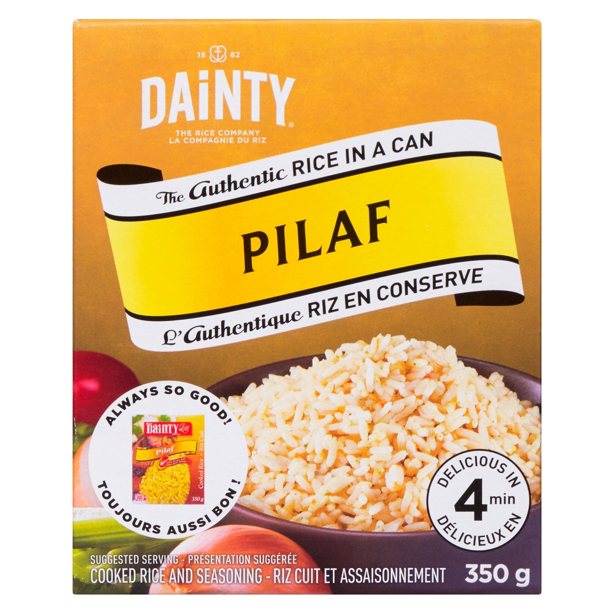 Dainty Pilaf Cooked Rice - 350g – Giant Tiger