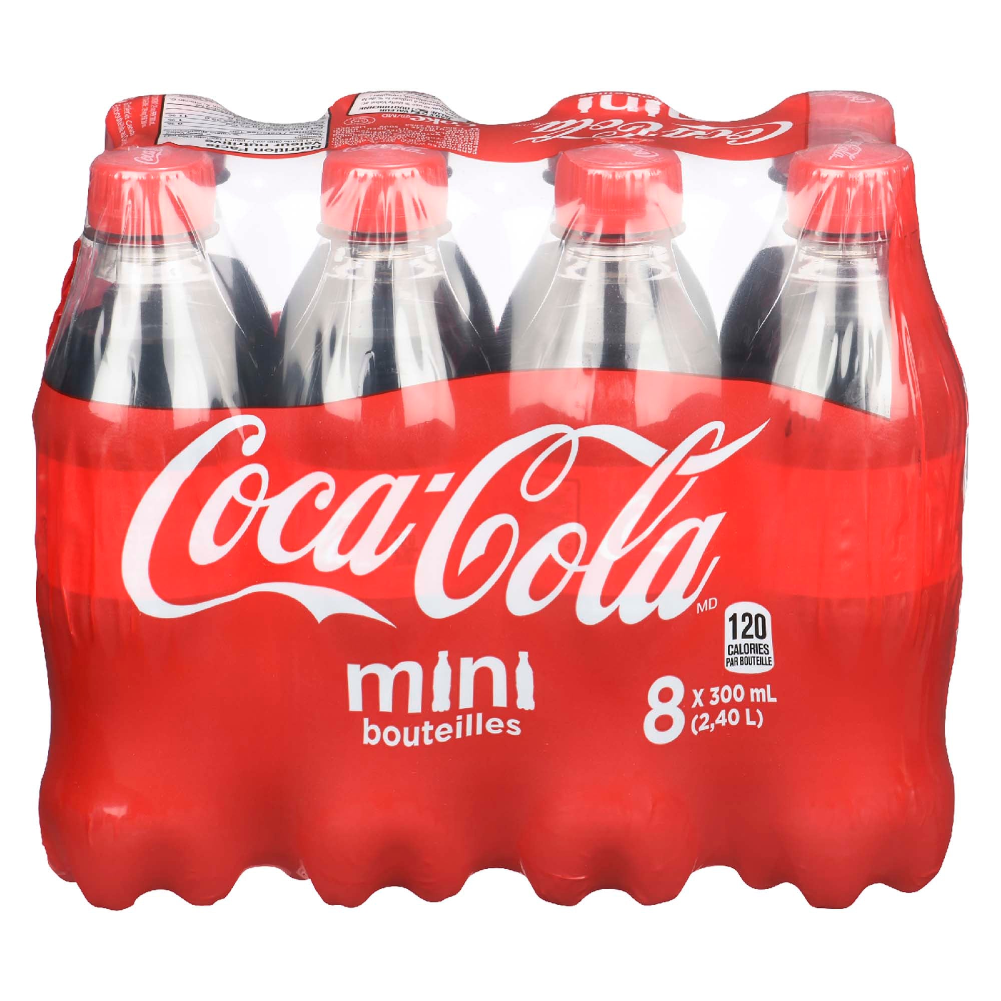Coca-Cola Coke Original Taste Mini Bottles, 8-Pack, 300-ml – Giant Tiger