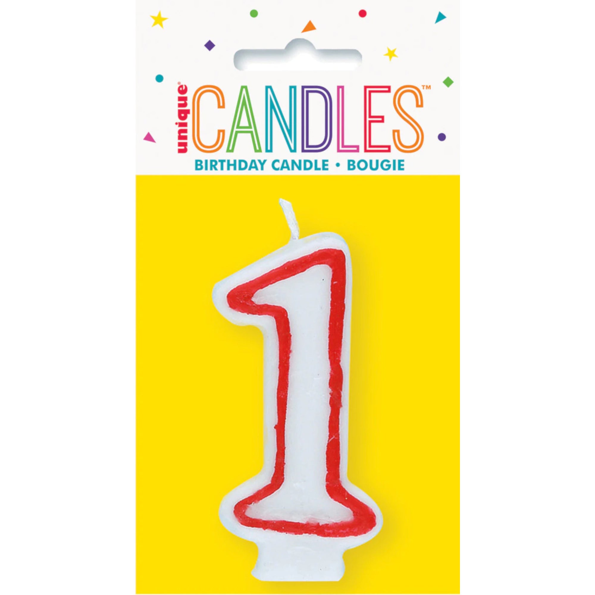 Unique Deluxe Numerical Birthday Cake Candle - Number 1 – Giant Tiger