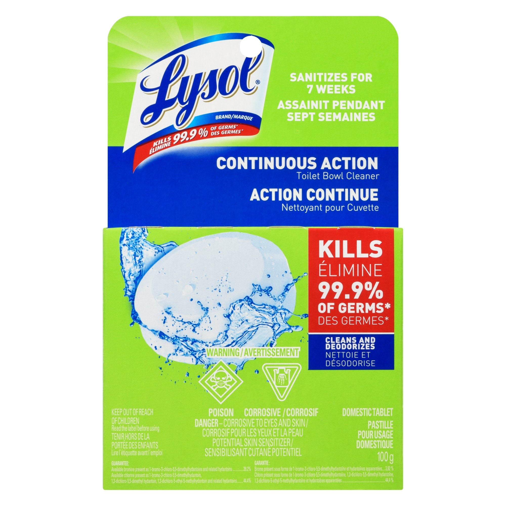 Lysol Domestic Tablet Toilet Bowl Cleaner, 100-g – Giant Tiger