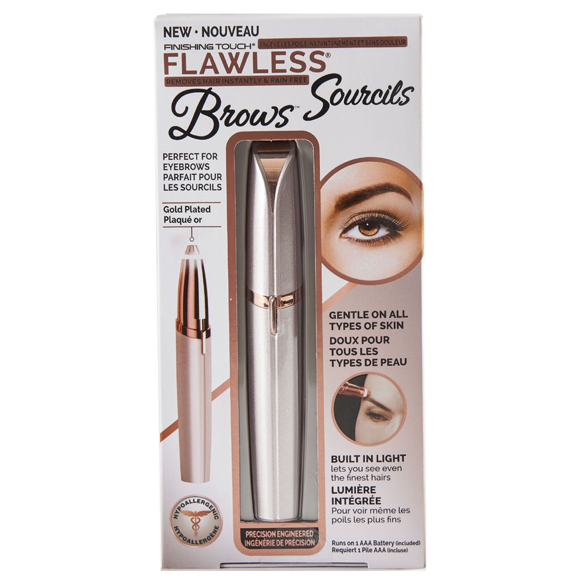 Flawless Finishing Touch Eyebrow Hair Remover – Giant Tiger