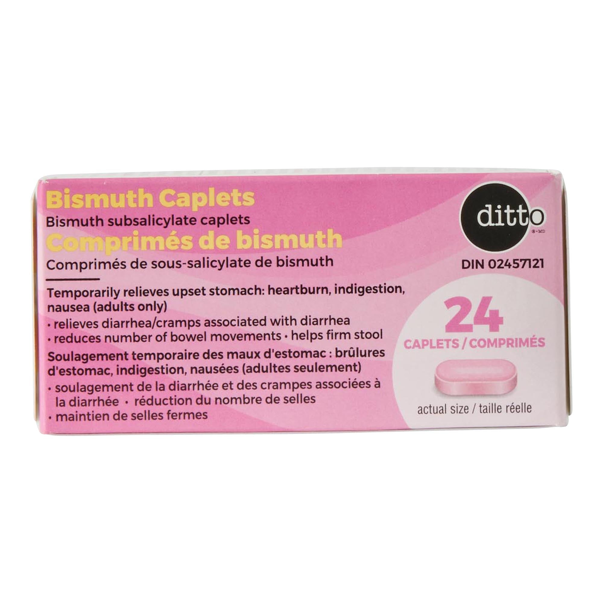 Ditto Bismuth Caplets - 24pk. – Giant Tiger