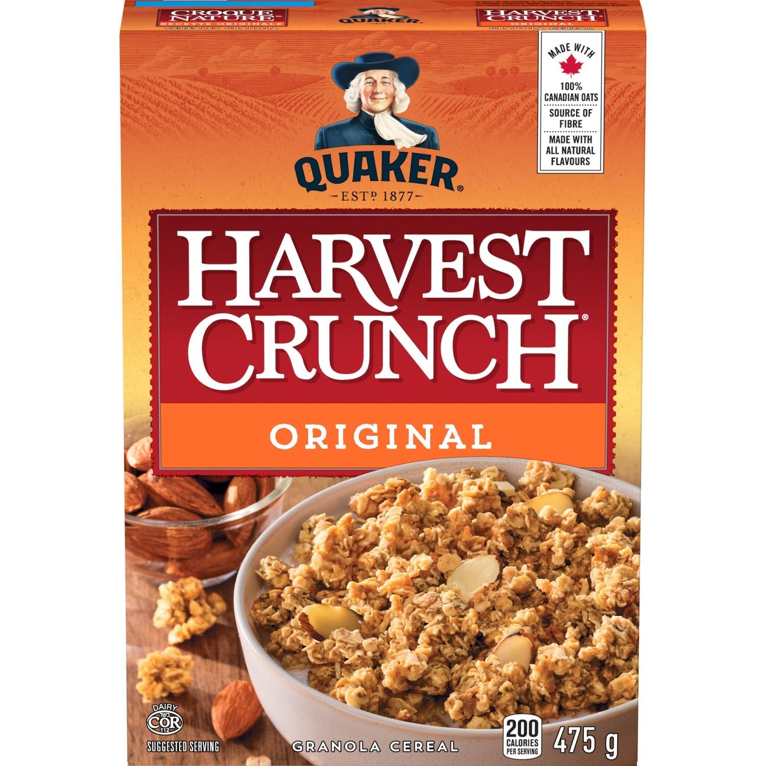 Céréales croque nature originale granola de Quaker - 475g – Giant Tiger
