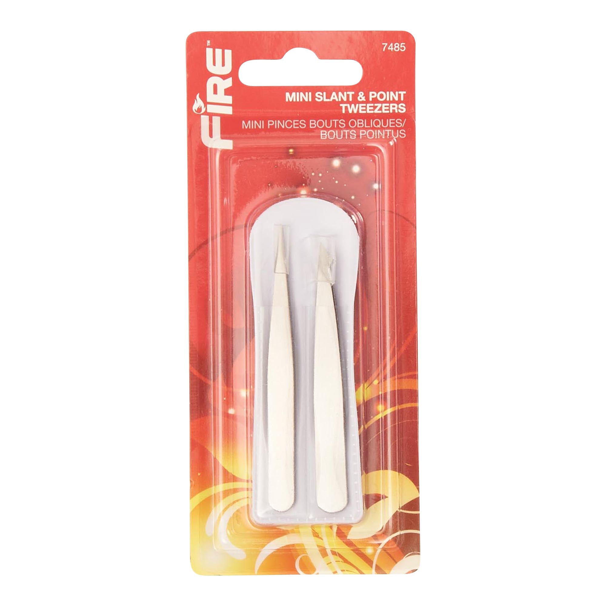 Fire Deluxe Slant and Point Tweezers, 2-Pack – Giant Tiger