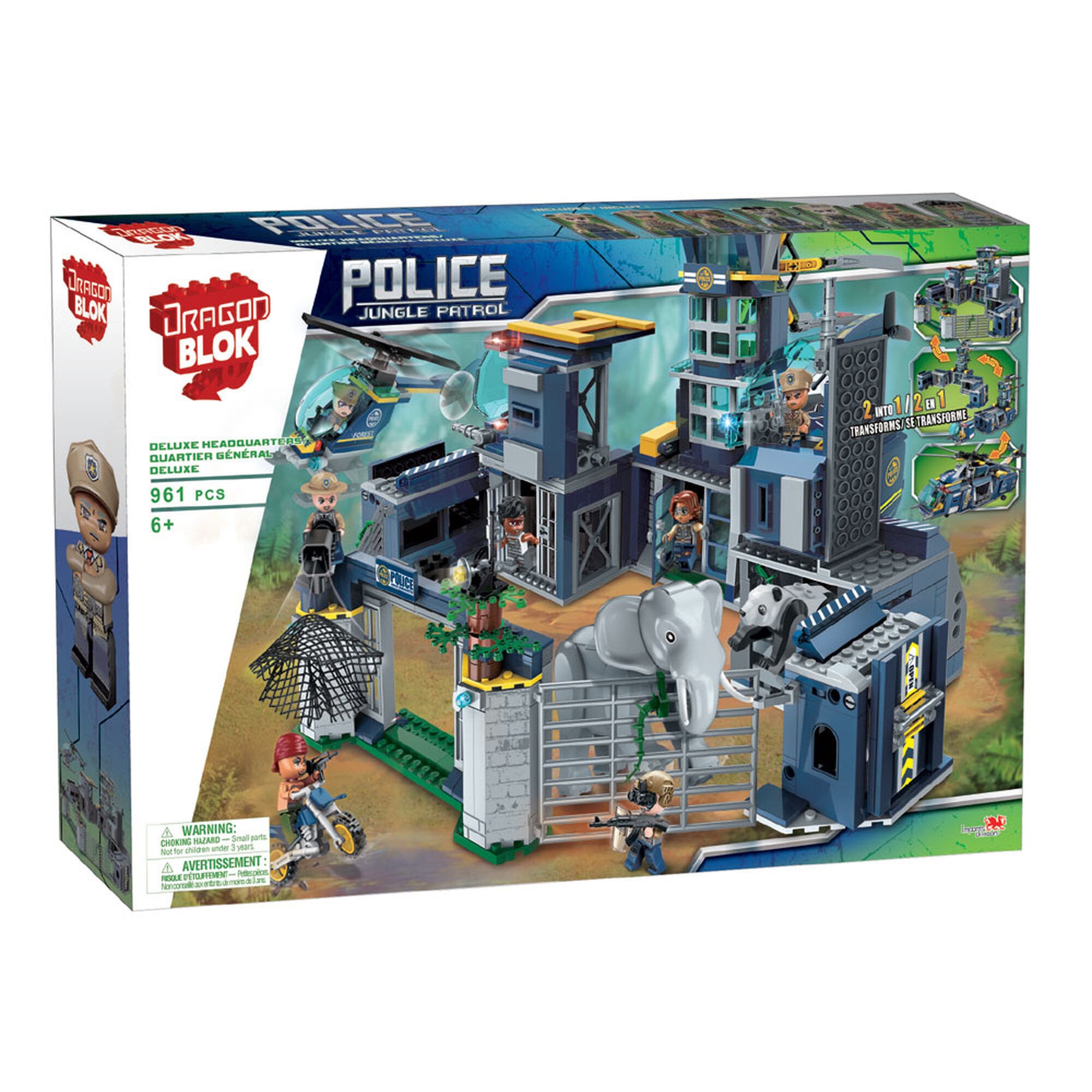 Dragon Block Police Jungle – Giant Tiger