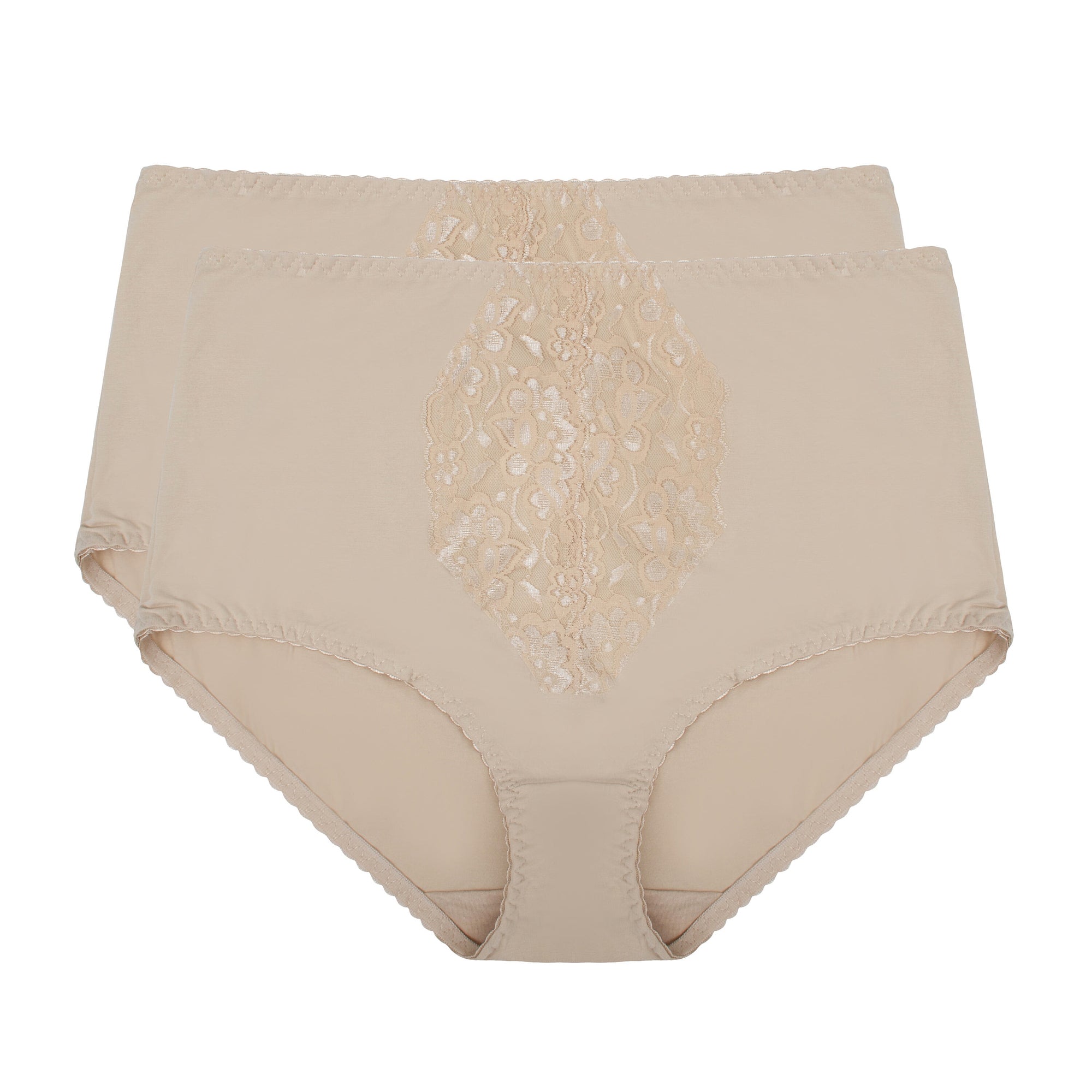 Carisma Women's Cotton Lace Briefs, 2-Pack – Giant Tiger
