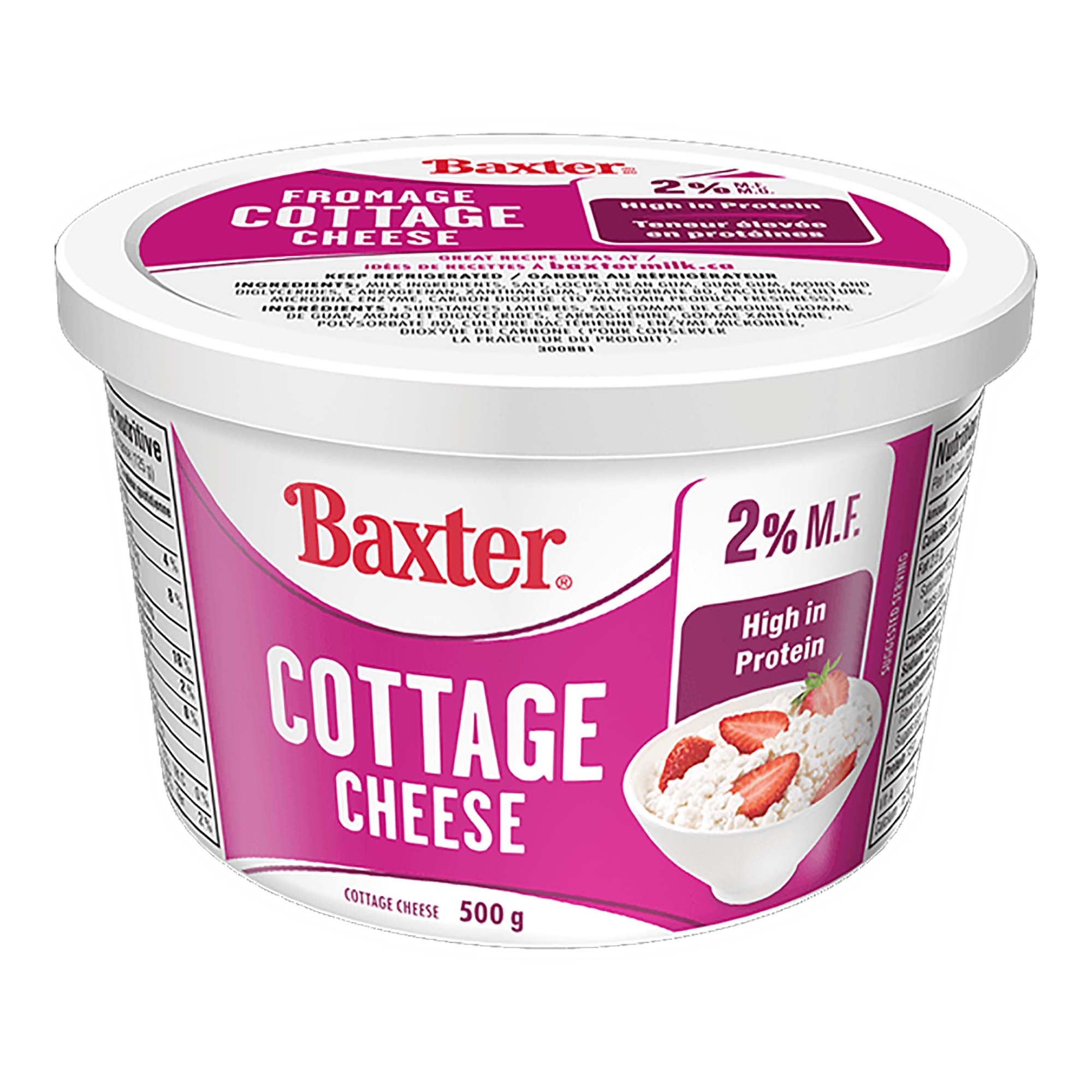 Baxter Cottage Cheese 2 % M.F. - 500g – Giant Tiger