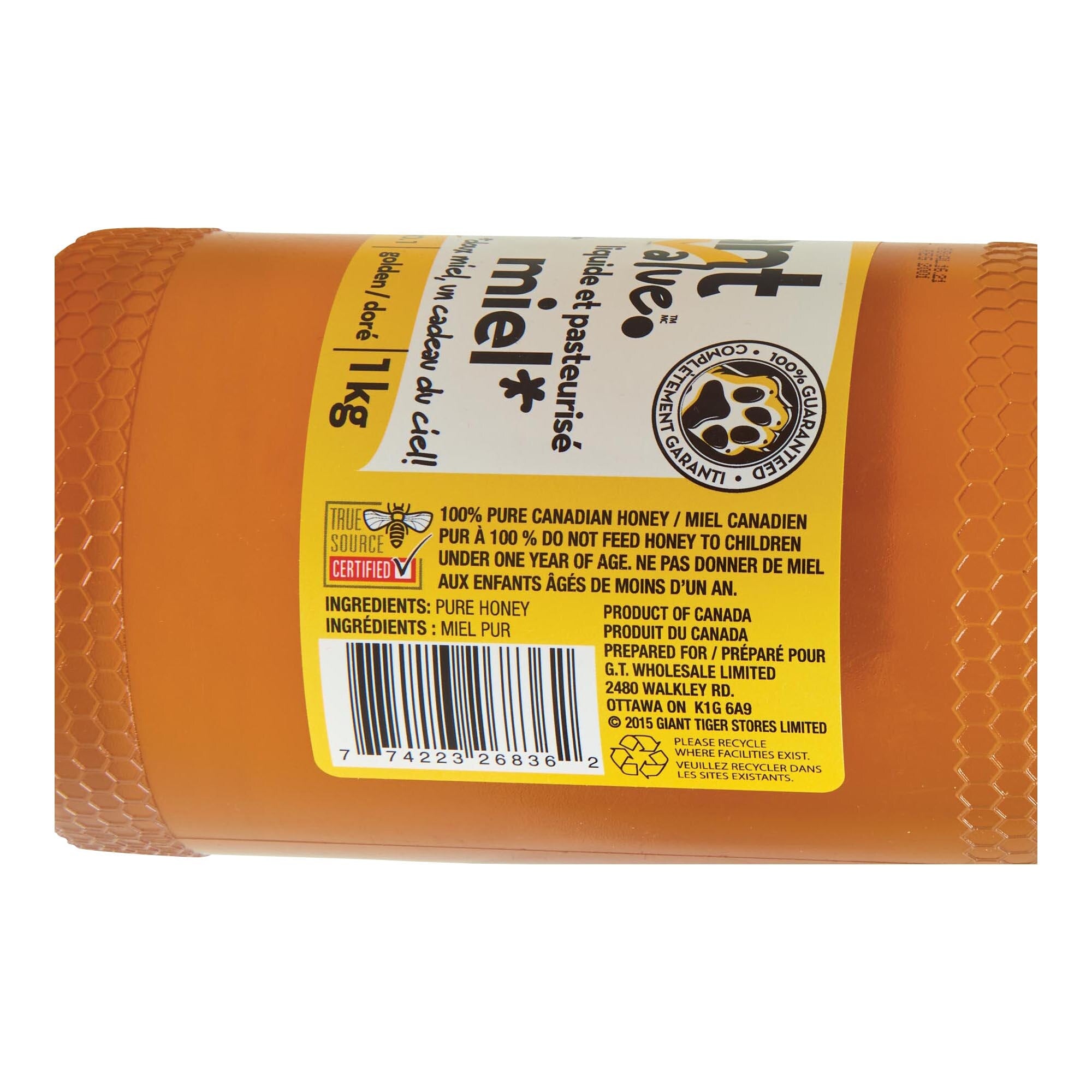 Giant Value Liquid Pasteurized Honey - 1kg – Giant Tiger